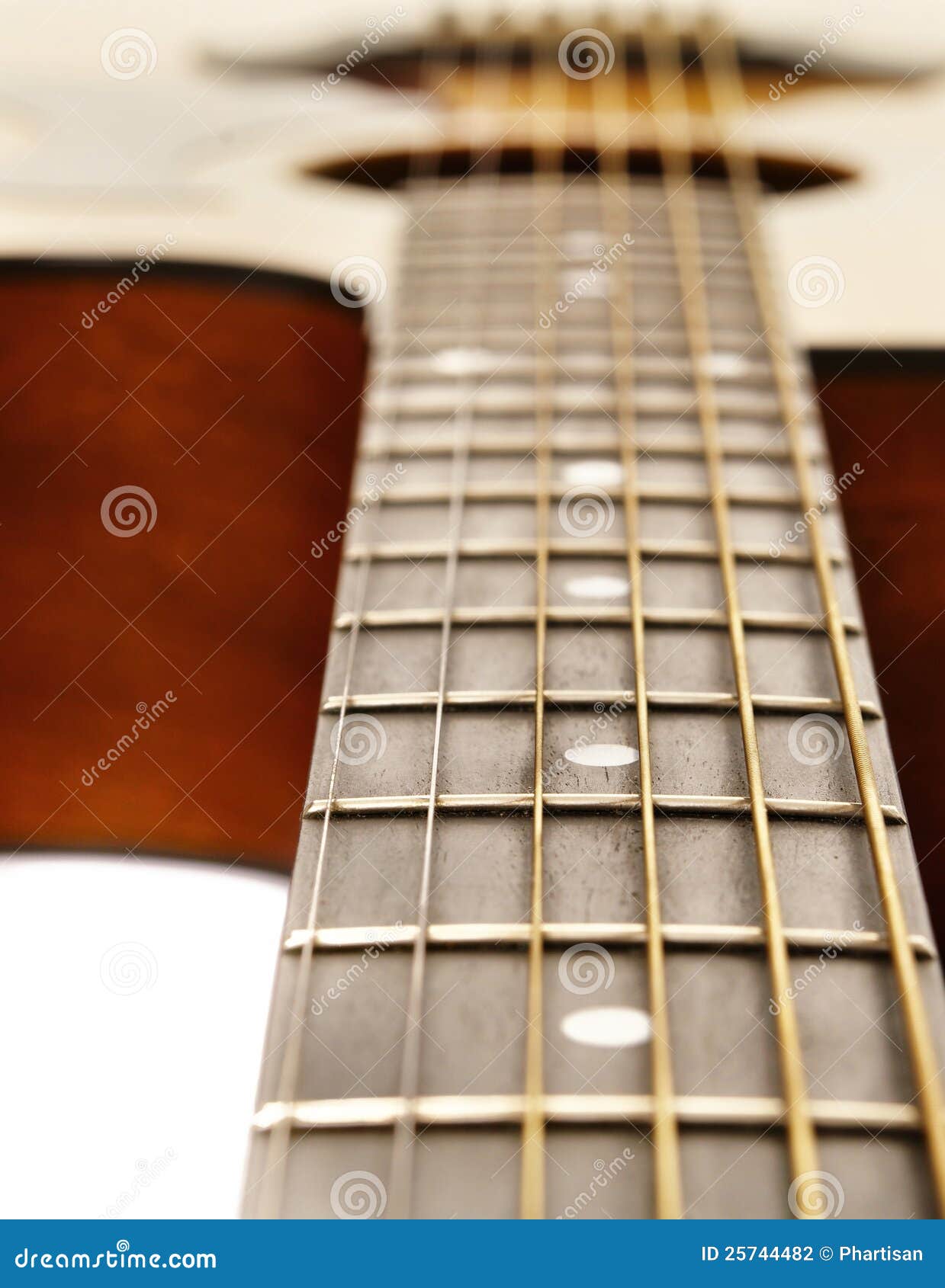 Classic acoustic guitar stock photo. Image of concert - 25744482