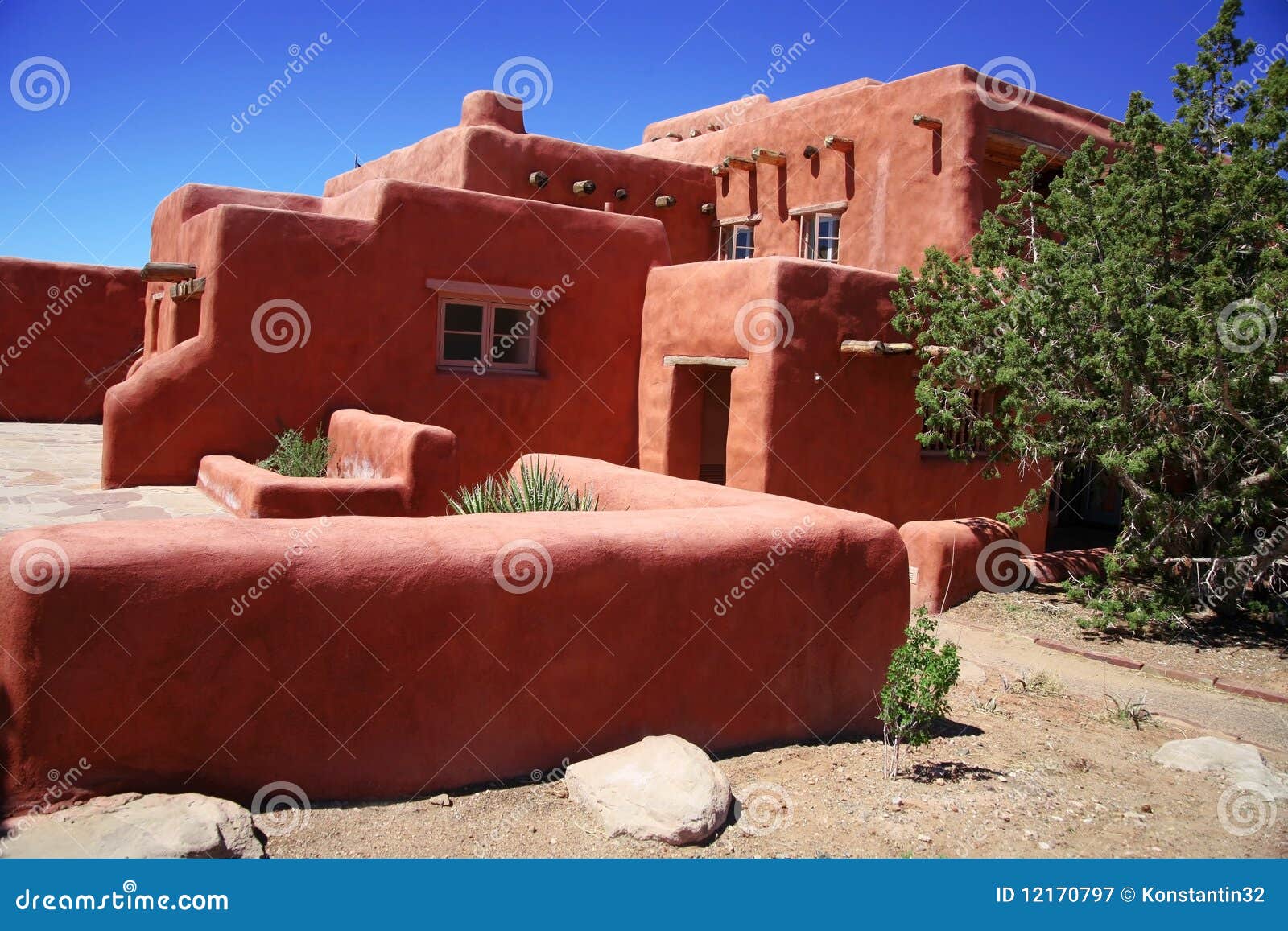 Classic Adobe House Royalty Free Stock Photography - Image: 12170797