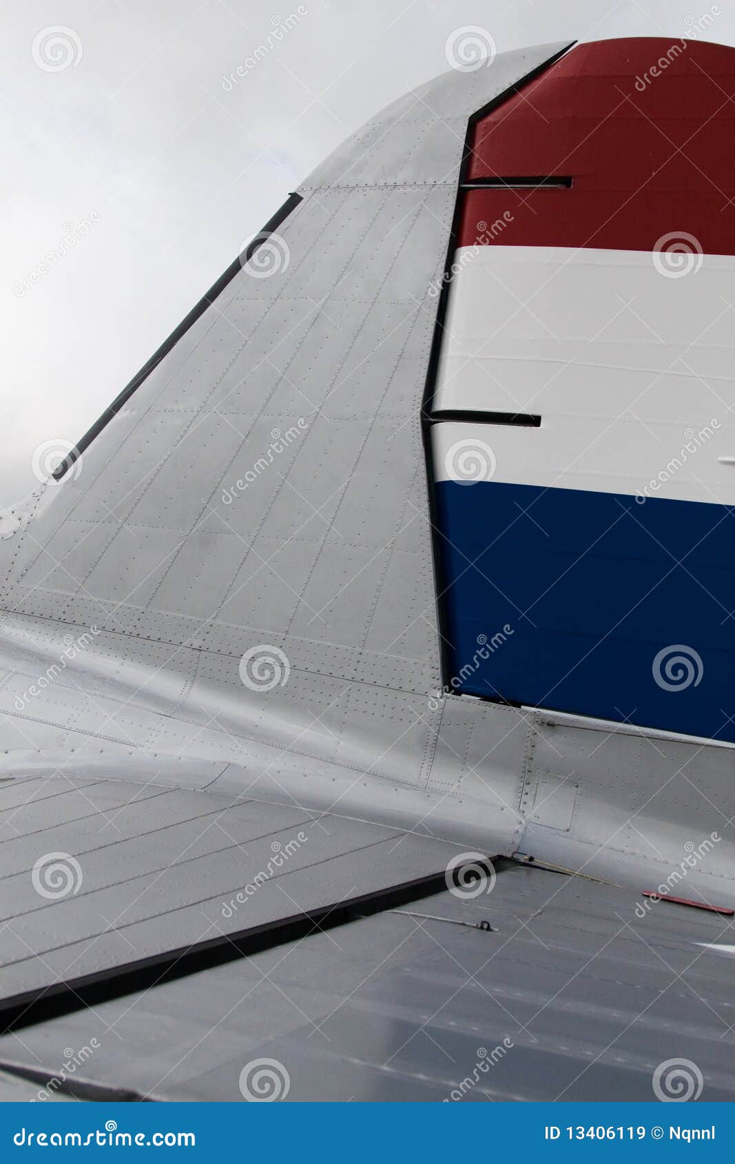 Classic Airplane tail stock image. Image of plane, classic - 13406119