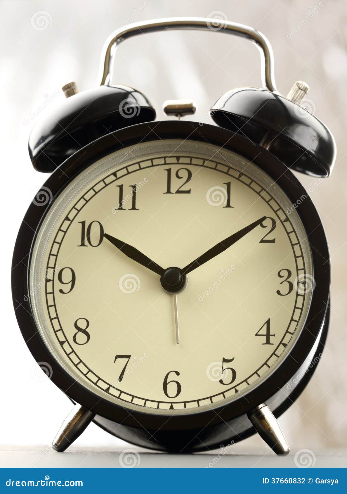 Classic alarm clock stock photo. Image of alarmclock - 37660832