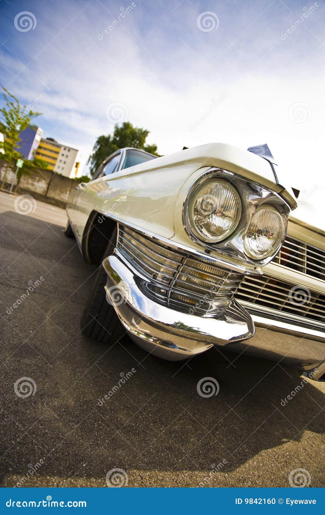 Classic American Limousine from the 60s Stock Photo - Image of wide ...
