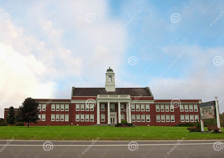 Classic american school stock image. Image of fashioned - 21334809
