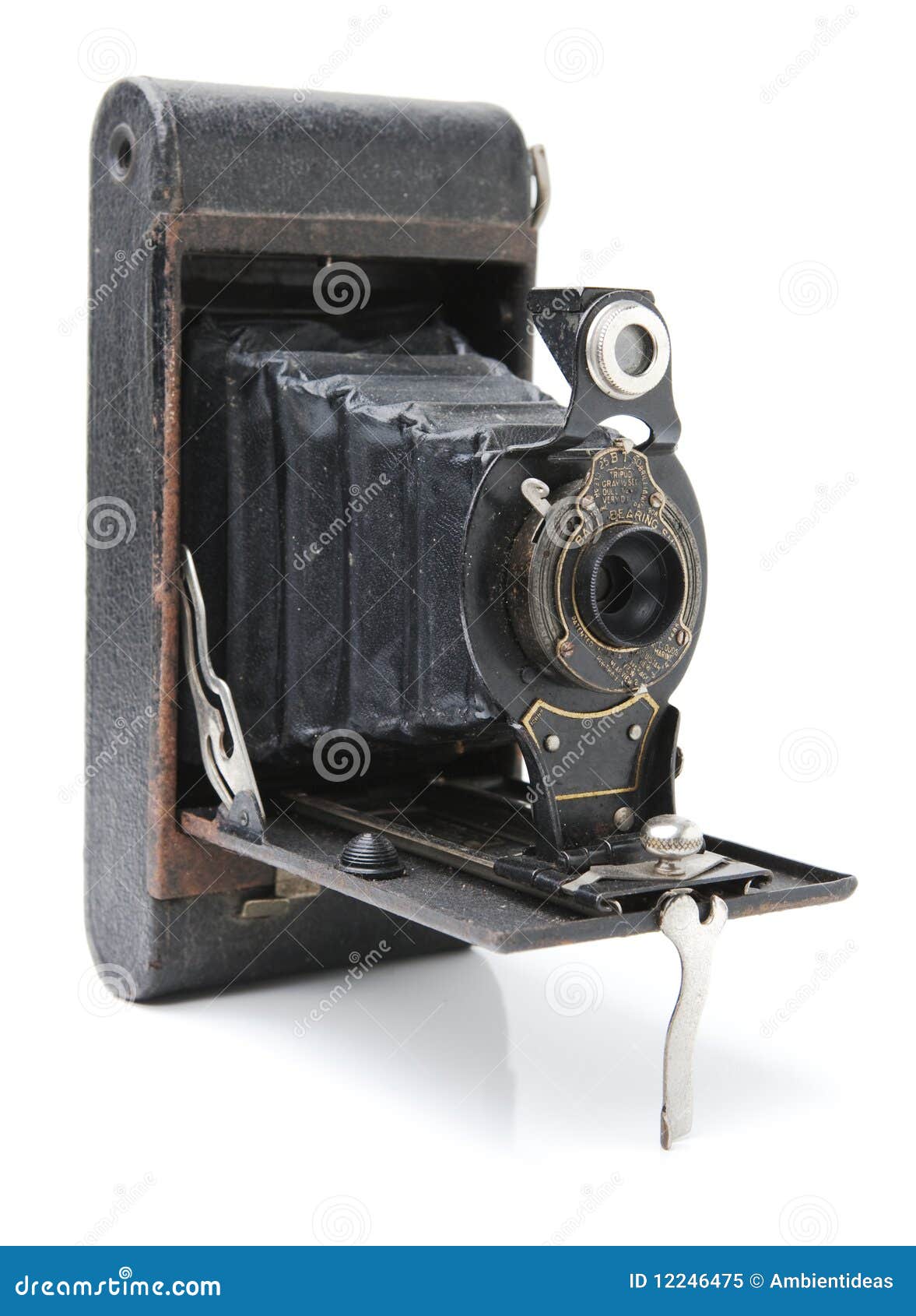 Classic Antique Camera stock image. Image of isolated - 12246475