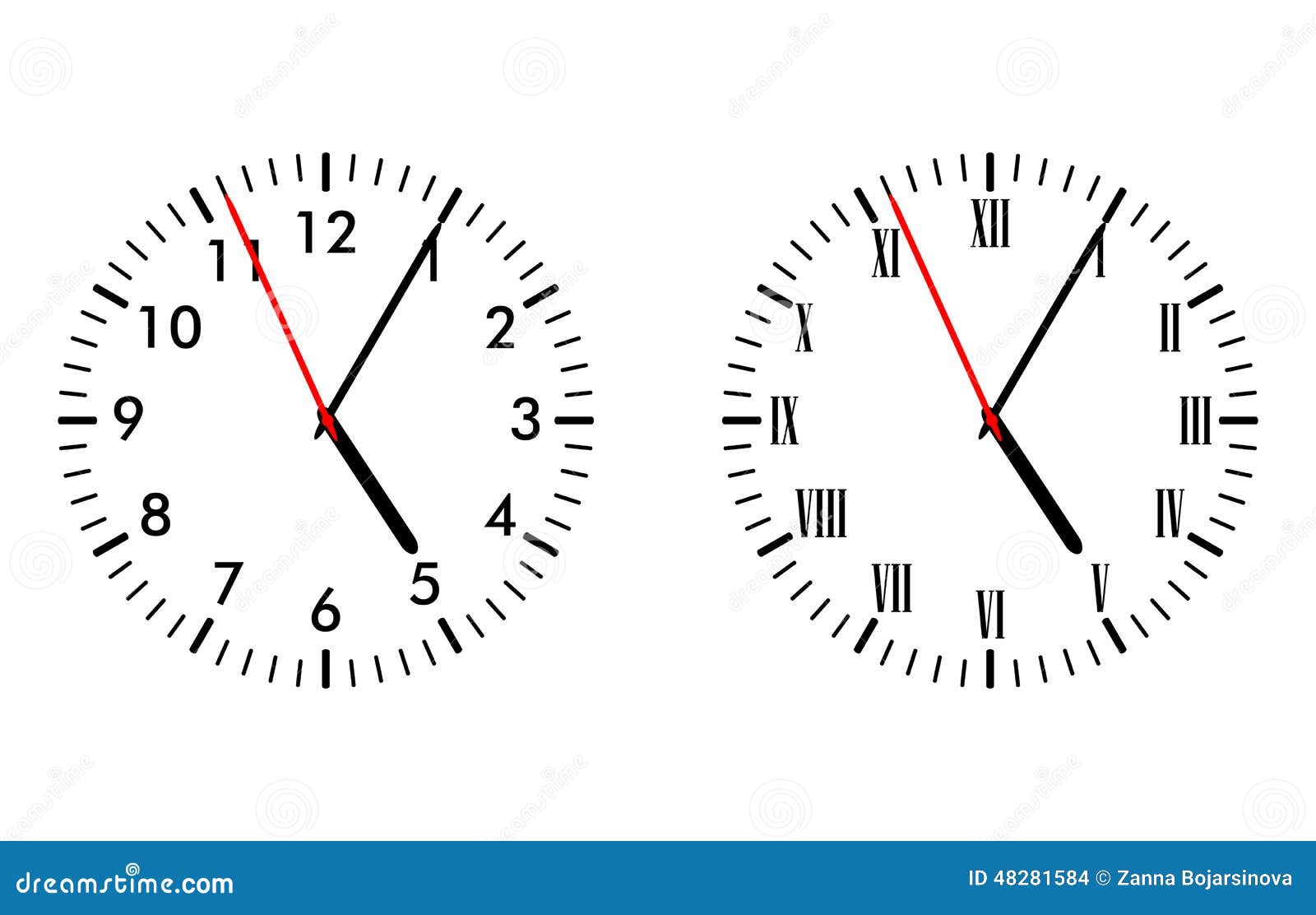 Clock Faces Vintage Modern Parts Index Watch Clockwise Arrows Numbers ...