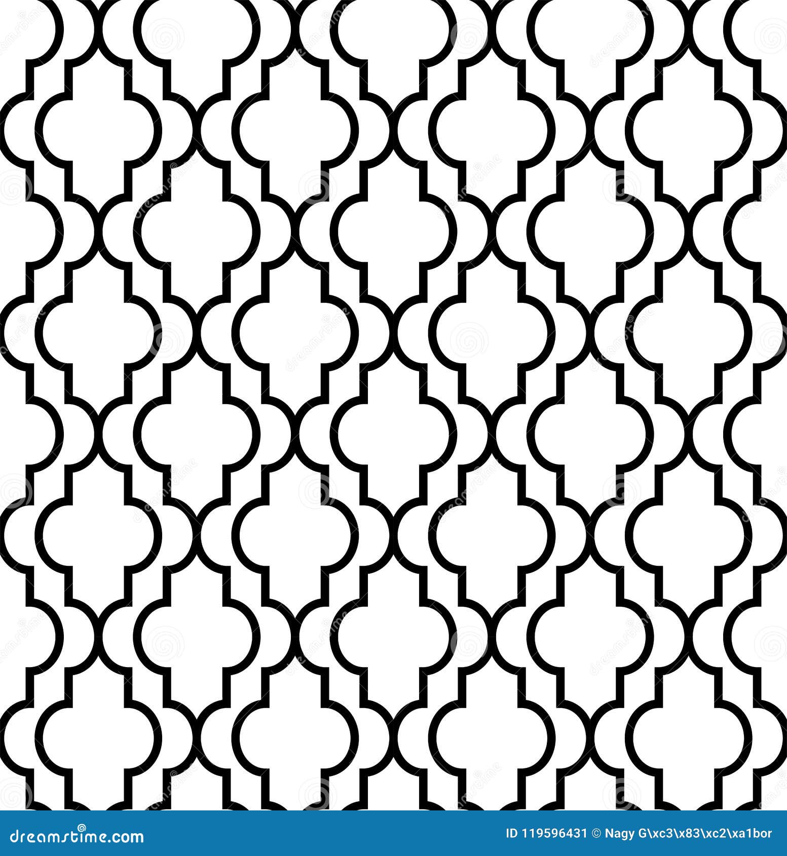 CLASSIC ARABESQUE SEAMLESS VECTOR PATTERN. ELEGANT DECORATIVE TEXTURE ...