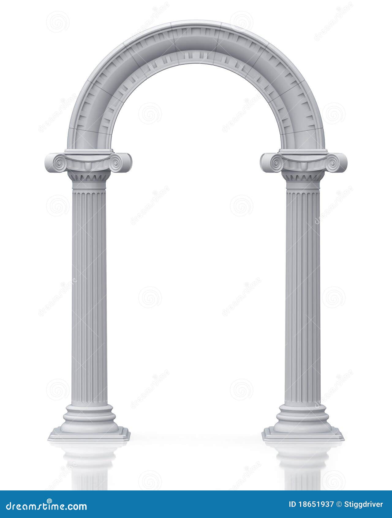 Classic arch stock illustration. Illustration of walls - 18651937