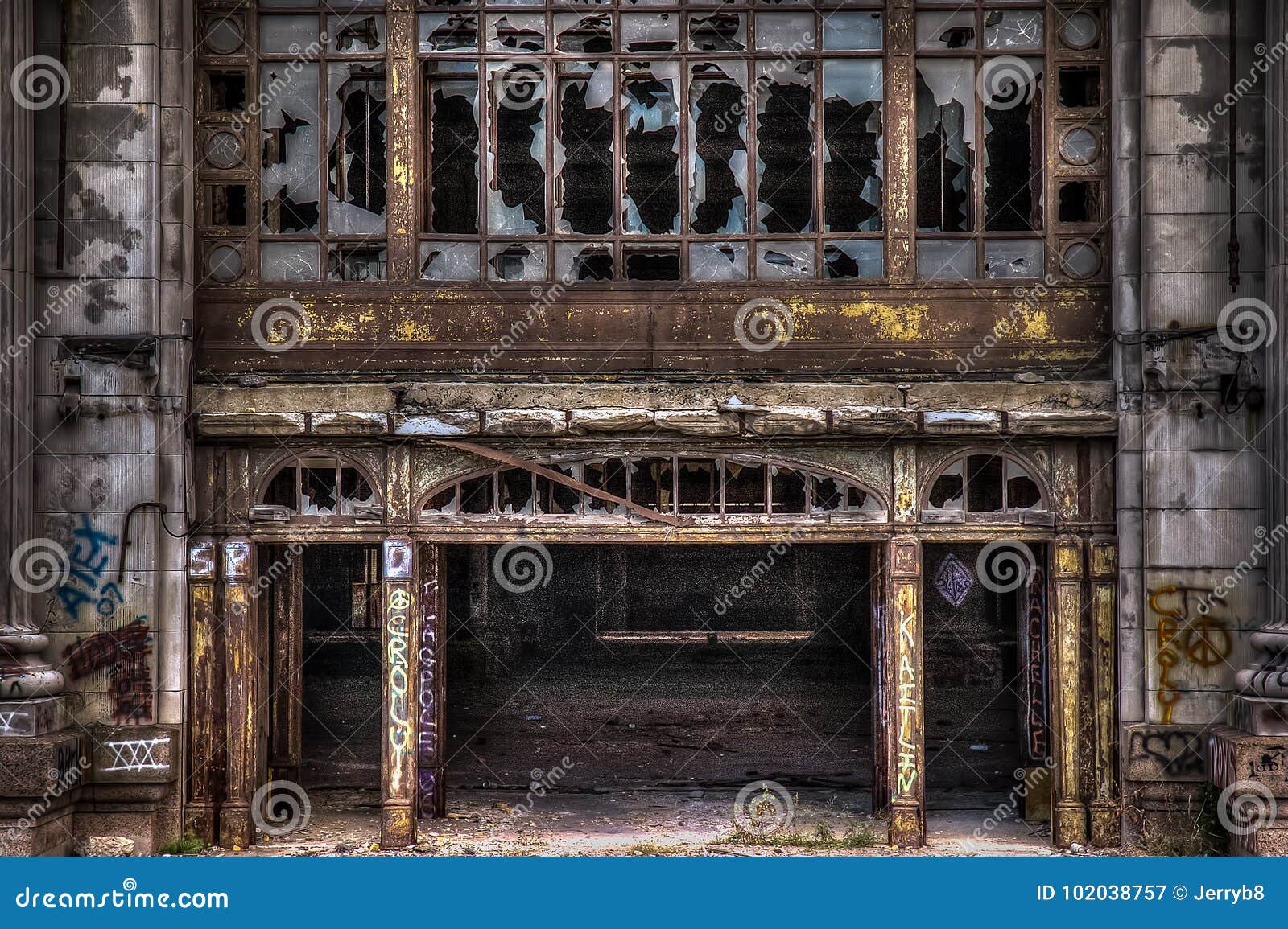 Classic Architecture Details Stock Image - Image of midwest, close ...