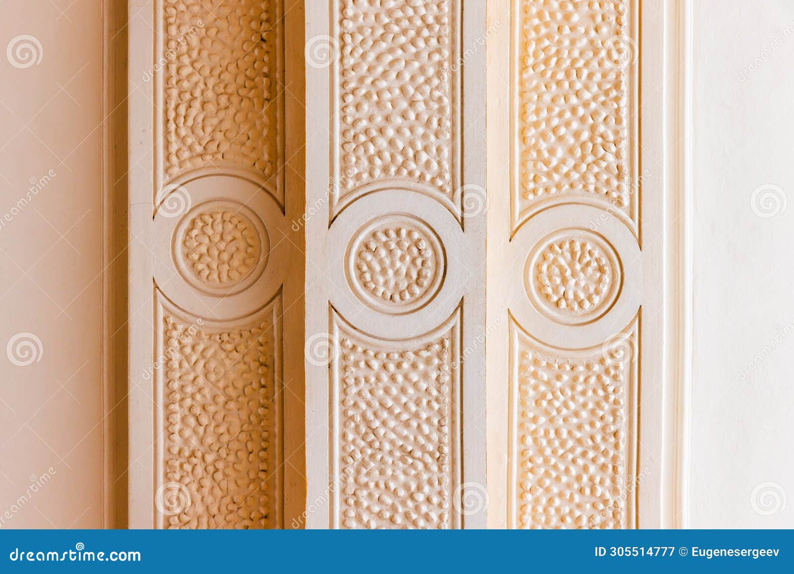 Classic Architecture Details, Geometric Bas-relief Elements Stock Image ...