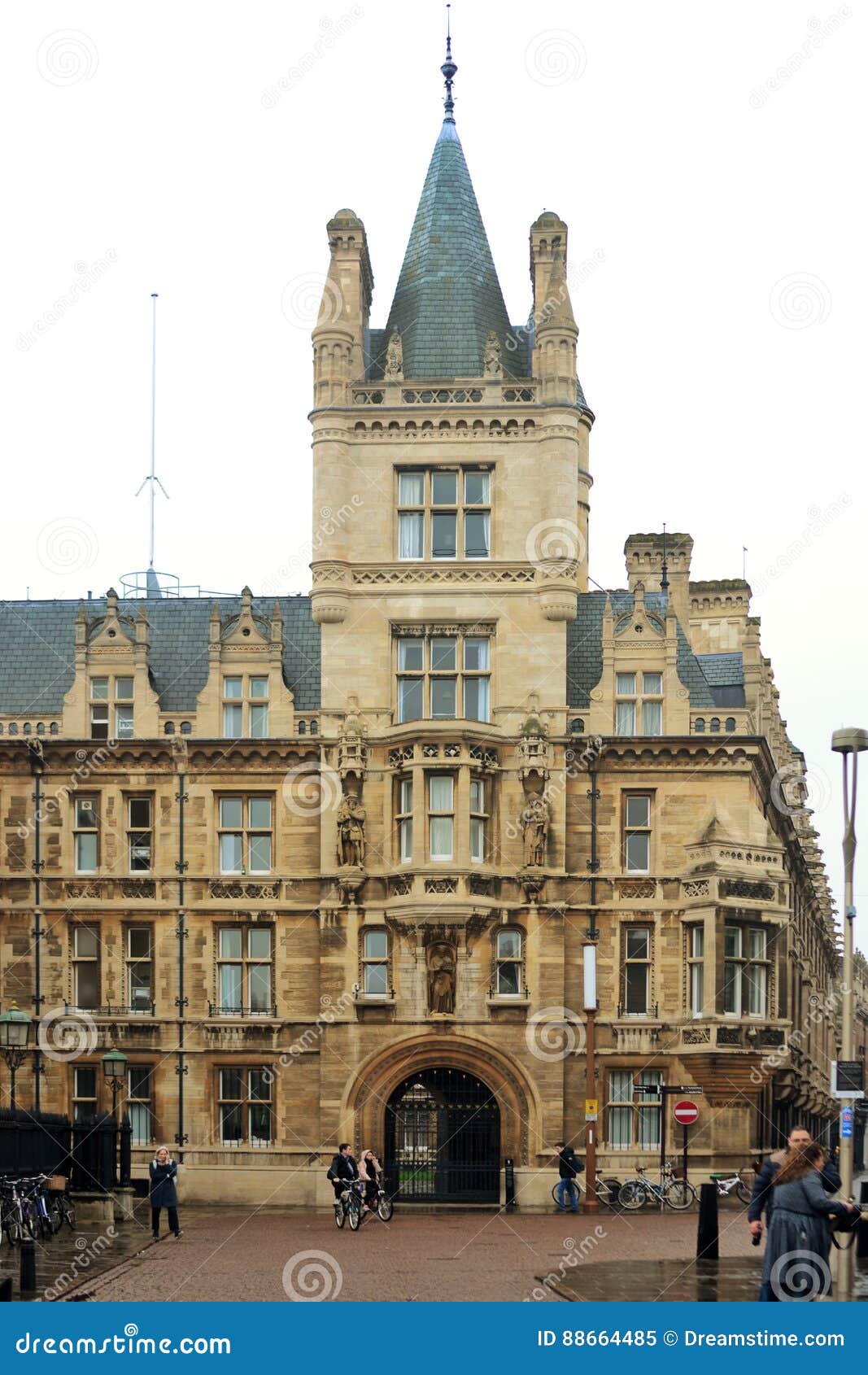 Classic Architecture of England Cambridge Editorial Image - Image of ...