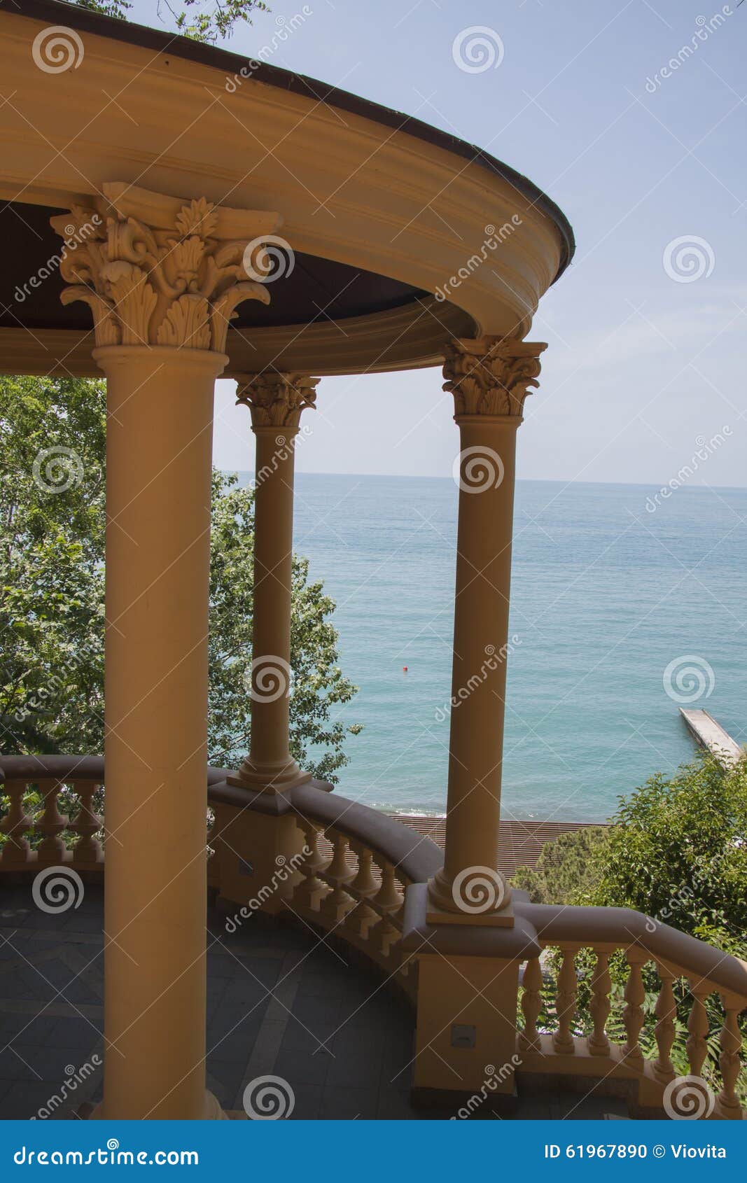 Classic Architecture Rotonda Design Stock Photo - Image of architectual ...
