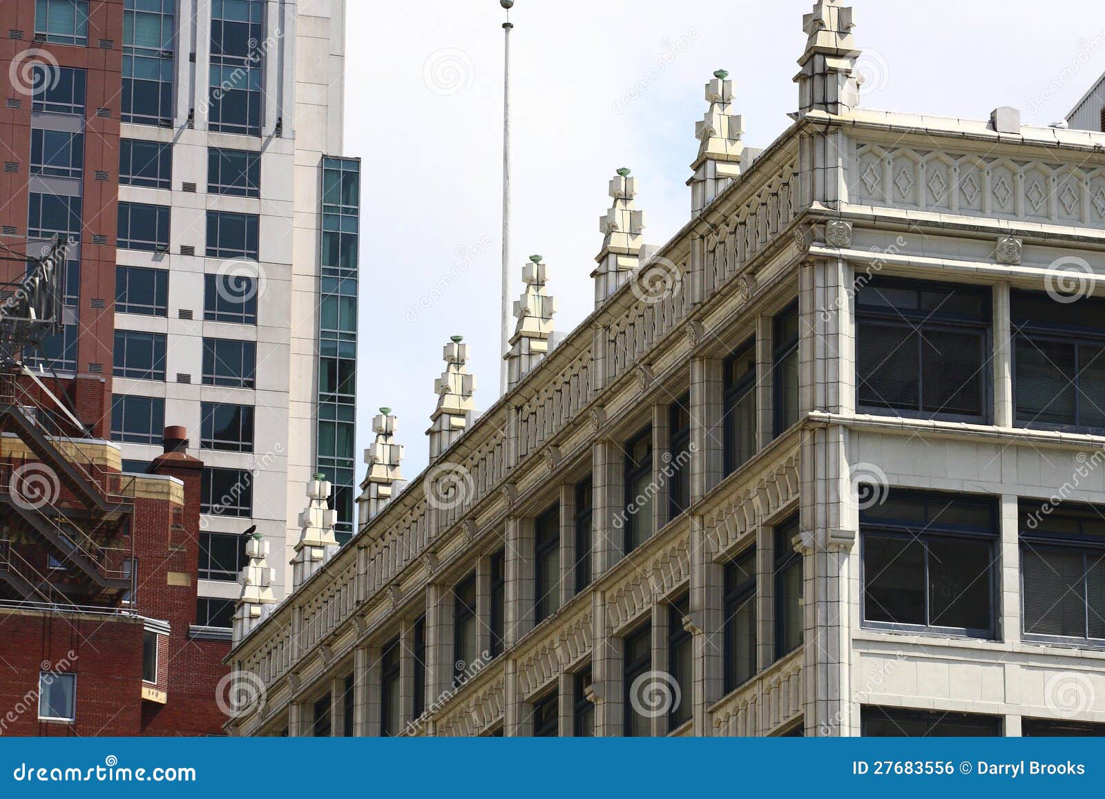 Classic Architecture in Seattle Stock Photo - Image of urban, building ...
