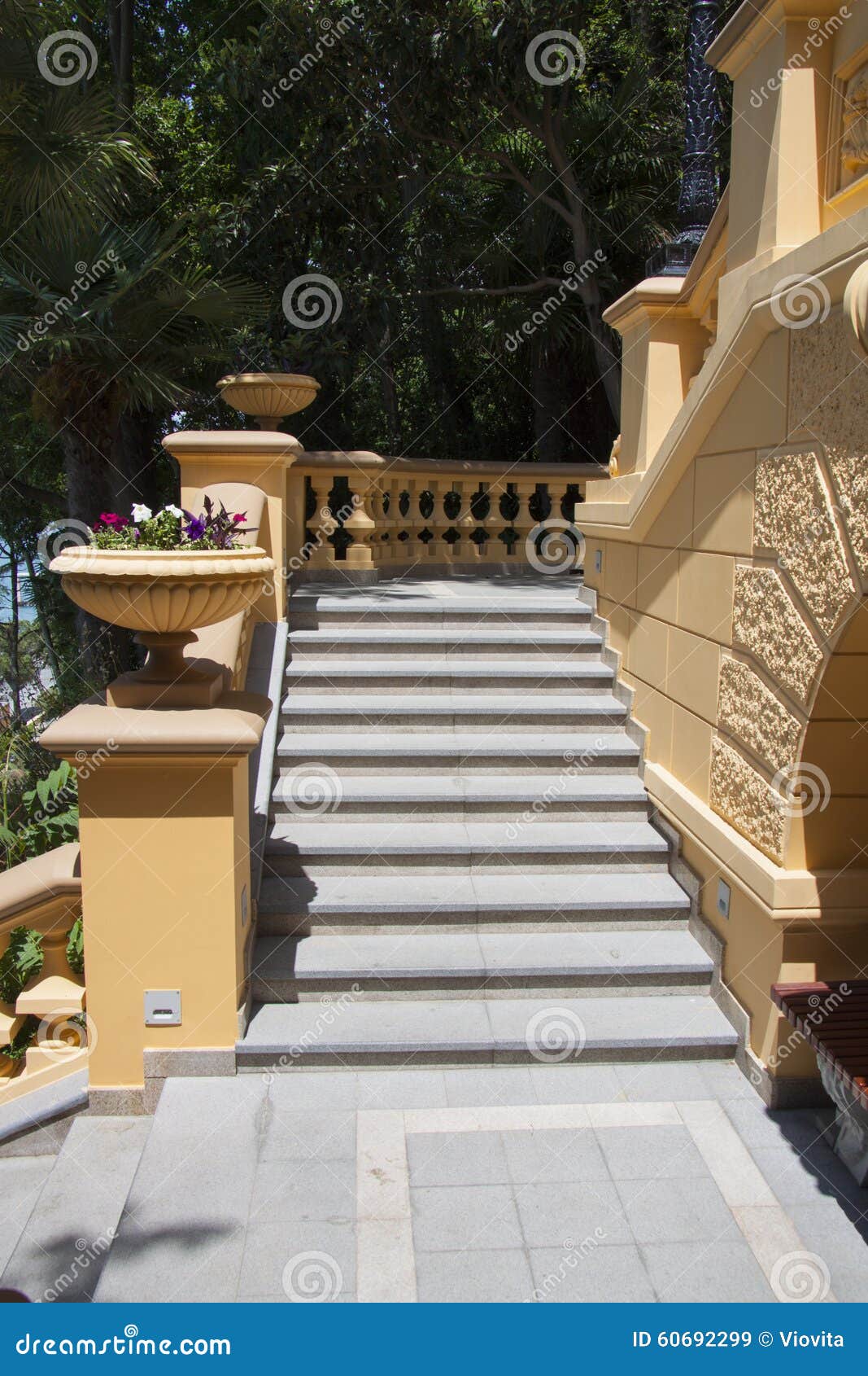 Classic Architecture Stairs Stock Image - Image of beautiful, panorama ...