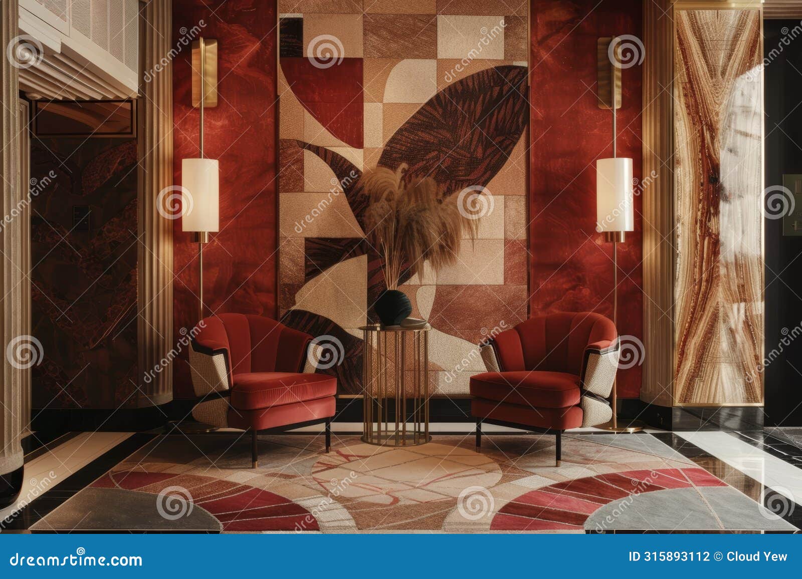 Classic Art Deco Motifs Reinterpreted for Contemporary Design Projects ...