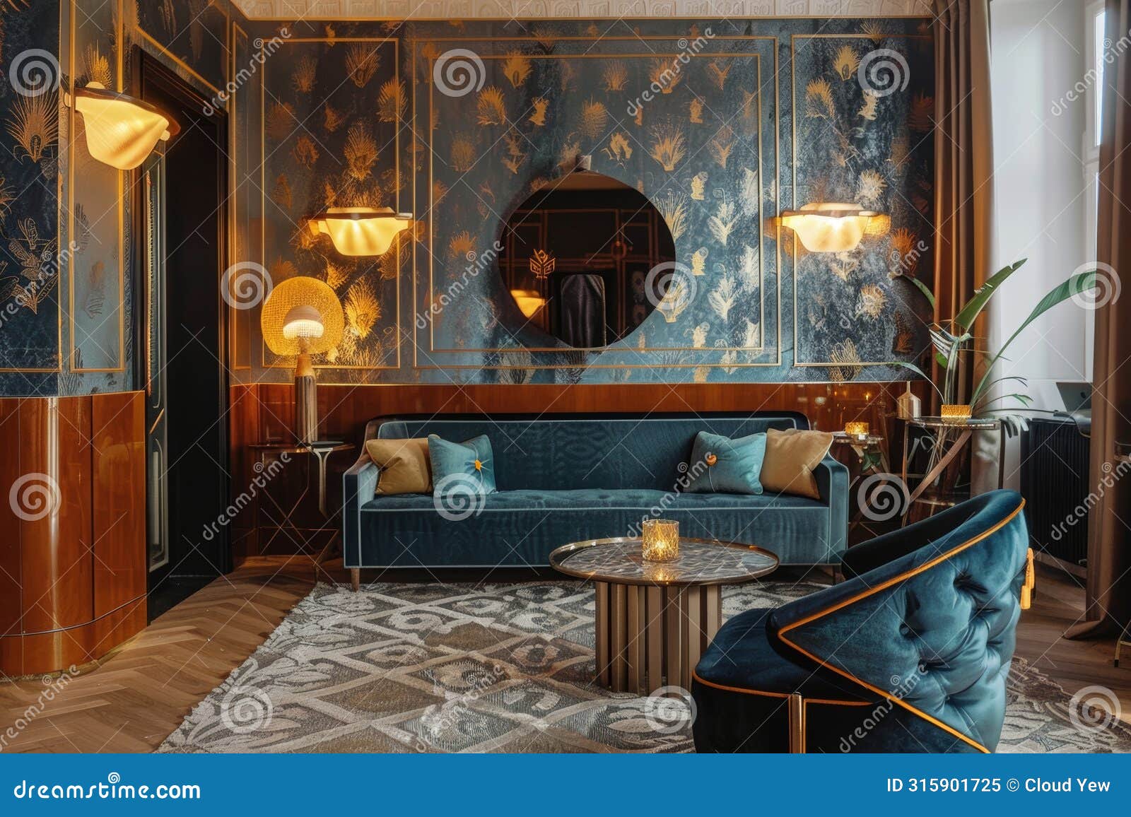 Classic Art Deco Motifs Reinterpreted for Contemporary Design Projects ...