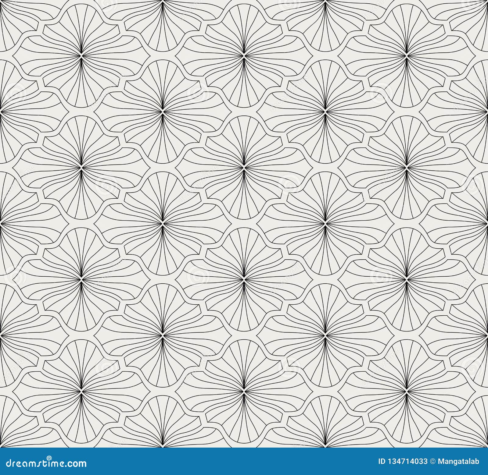 Seamless Art Deco Pattern. Vintage Minimalistic Background. Abstract ...