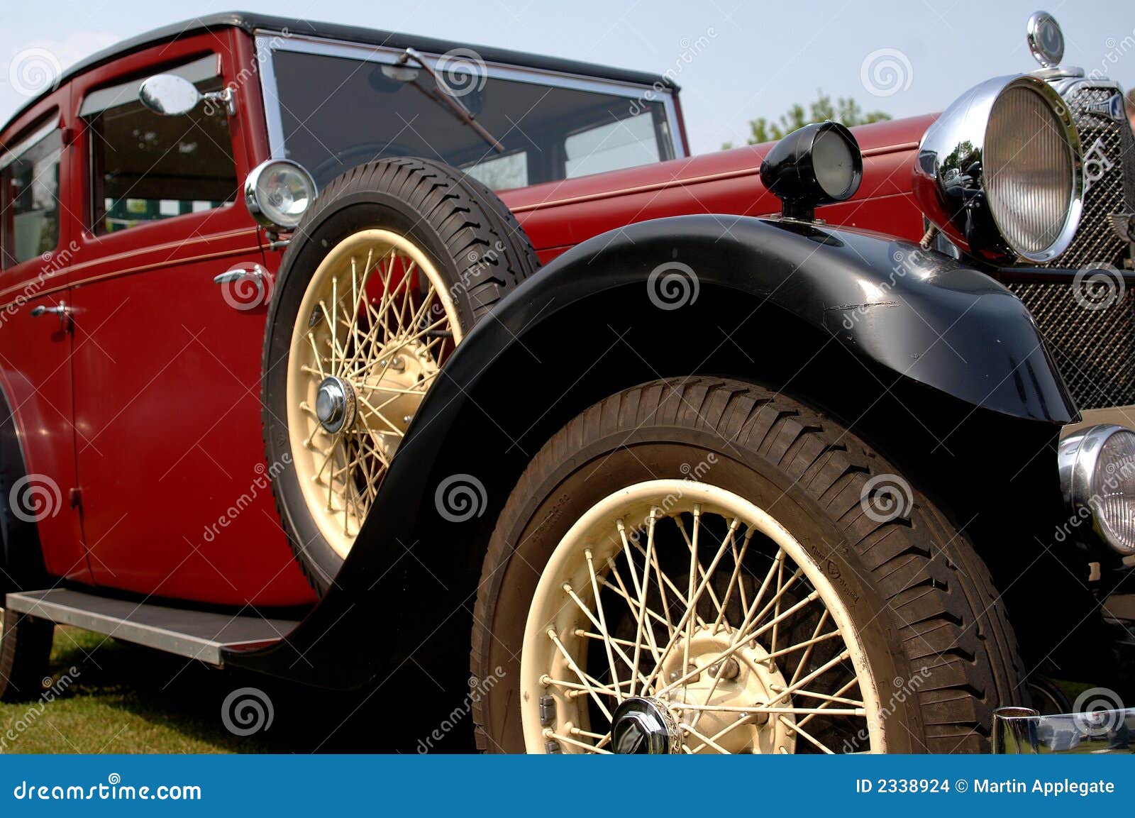 Classic Automobile stock photo. Image of door, lights - 2338924
