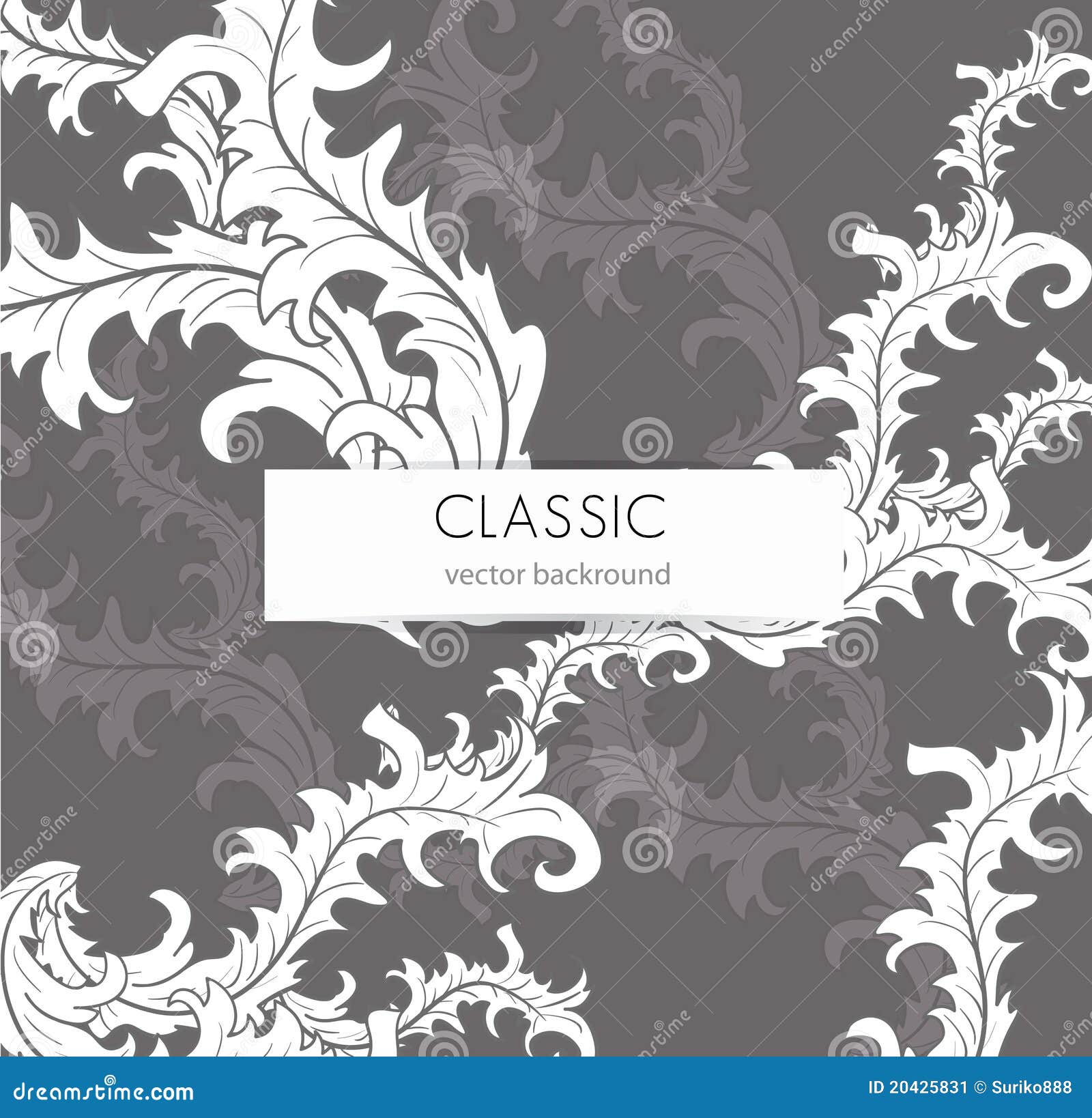 Classic background stock vector. Illustration of decoration - 20425831