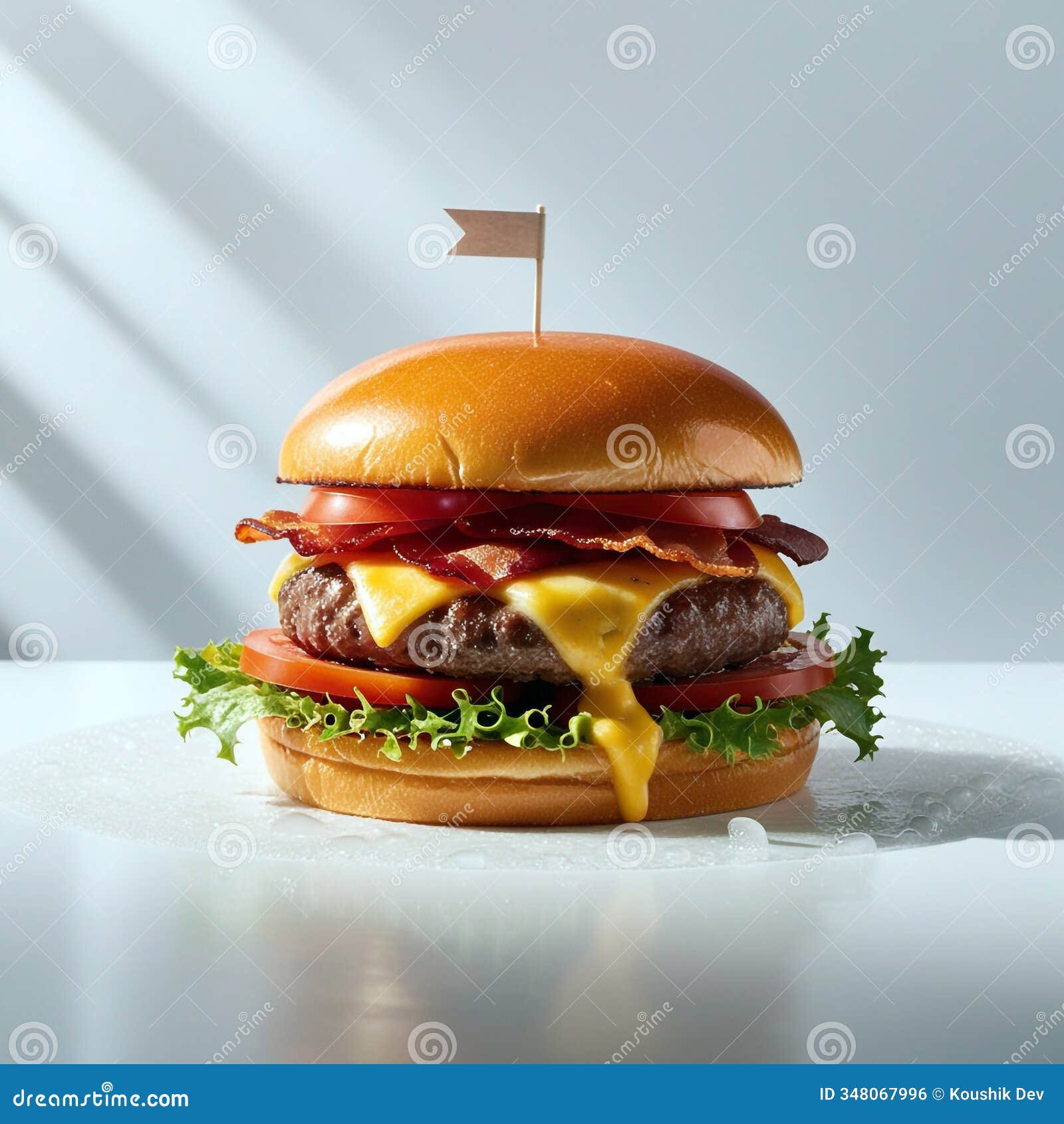 Classic Bacon And Egg Breakfast Isolated On A Transparent Background ...