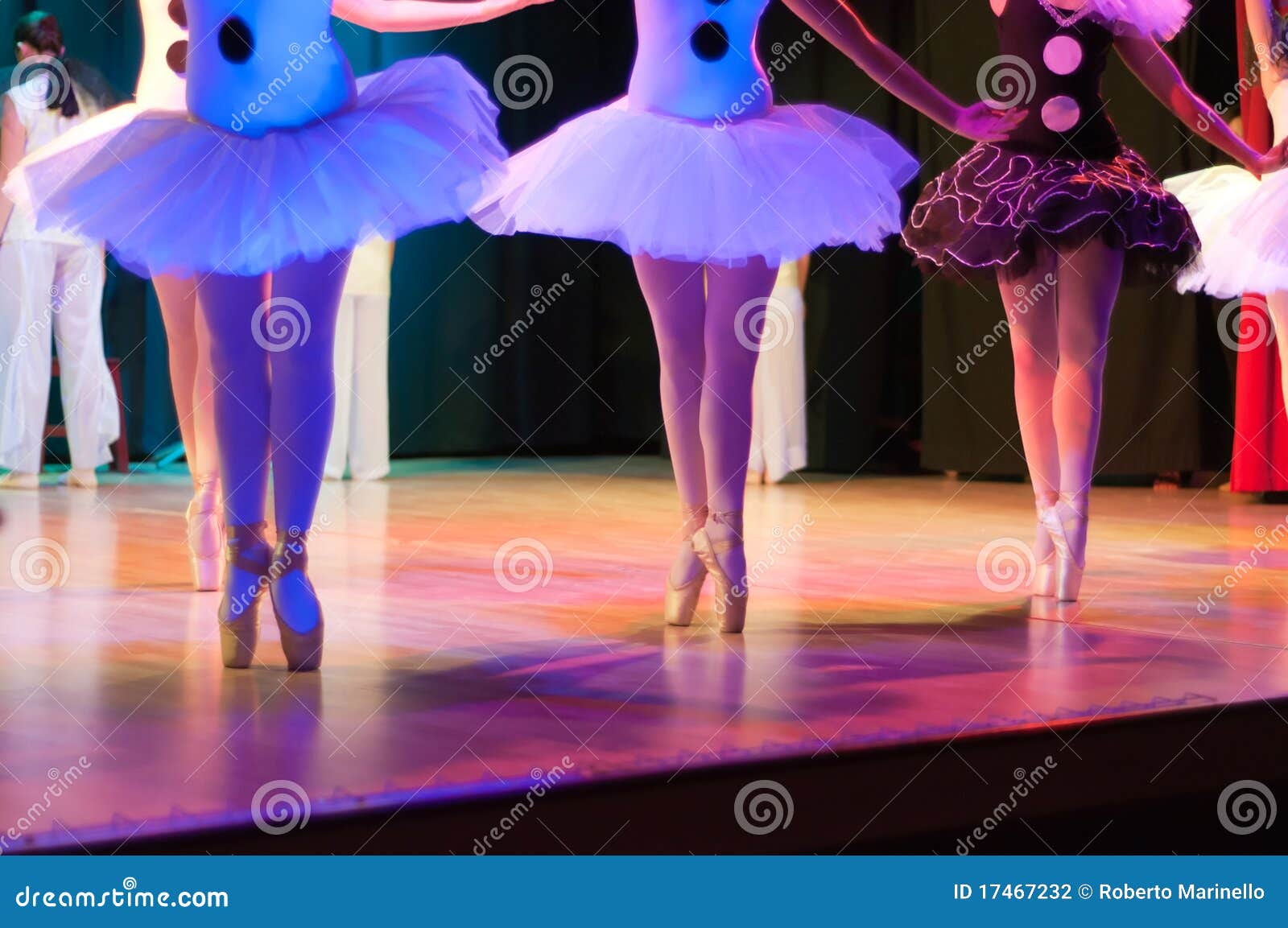 Classic ballet dancers stock photo. Image of action, theatre - 17467232
