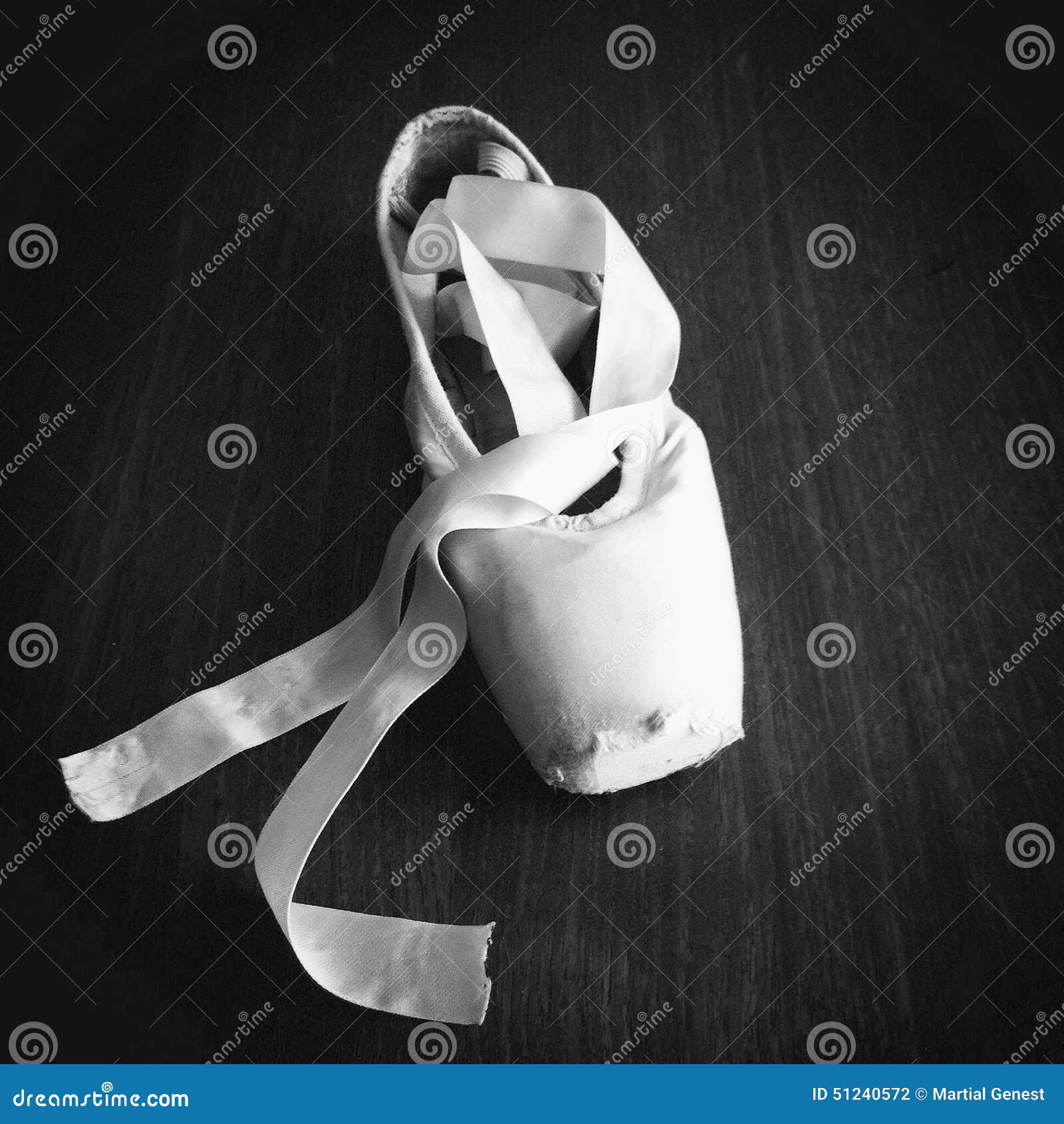 Classic ballet shoe stock photo. Image of worn, wear - 51240572