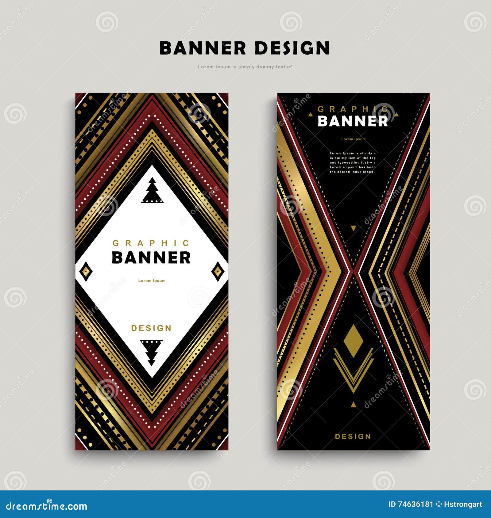 Classic banner template stock vector. Illustration of idea - 74636181