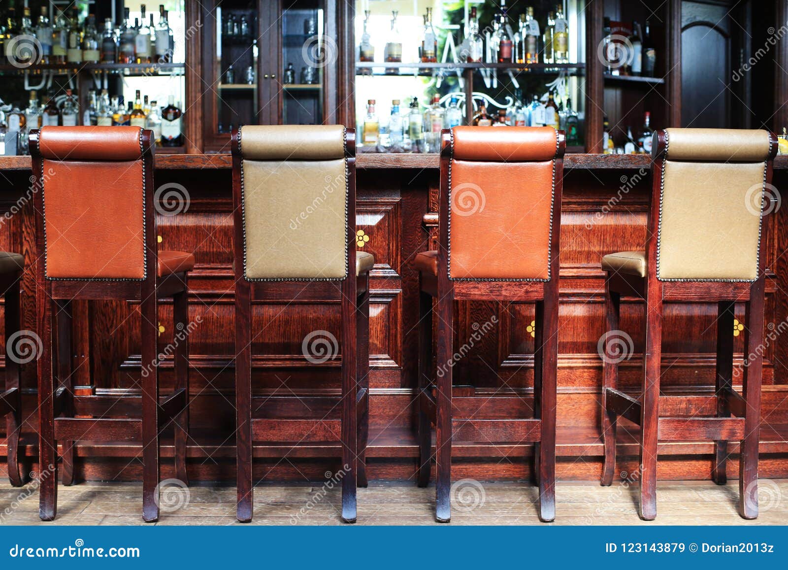 Classic bar stock image. Image of evening, beer, modern - 123143879