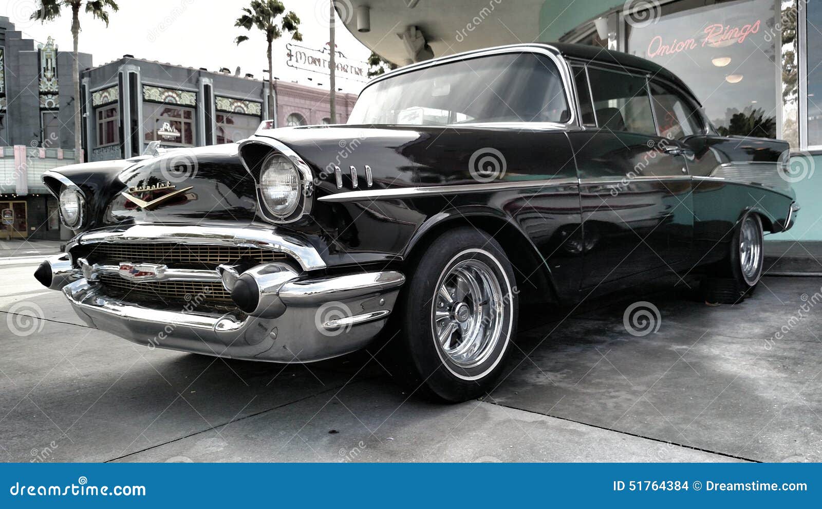 Classic black car editorial stock image. Image of american - 51764384