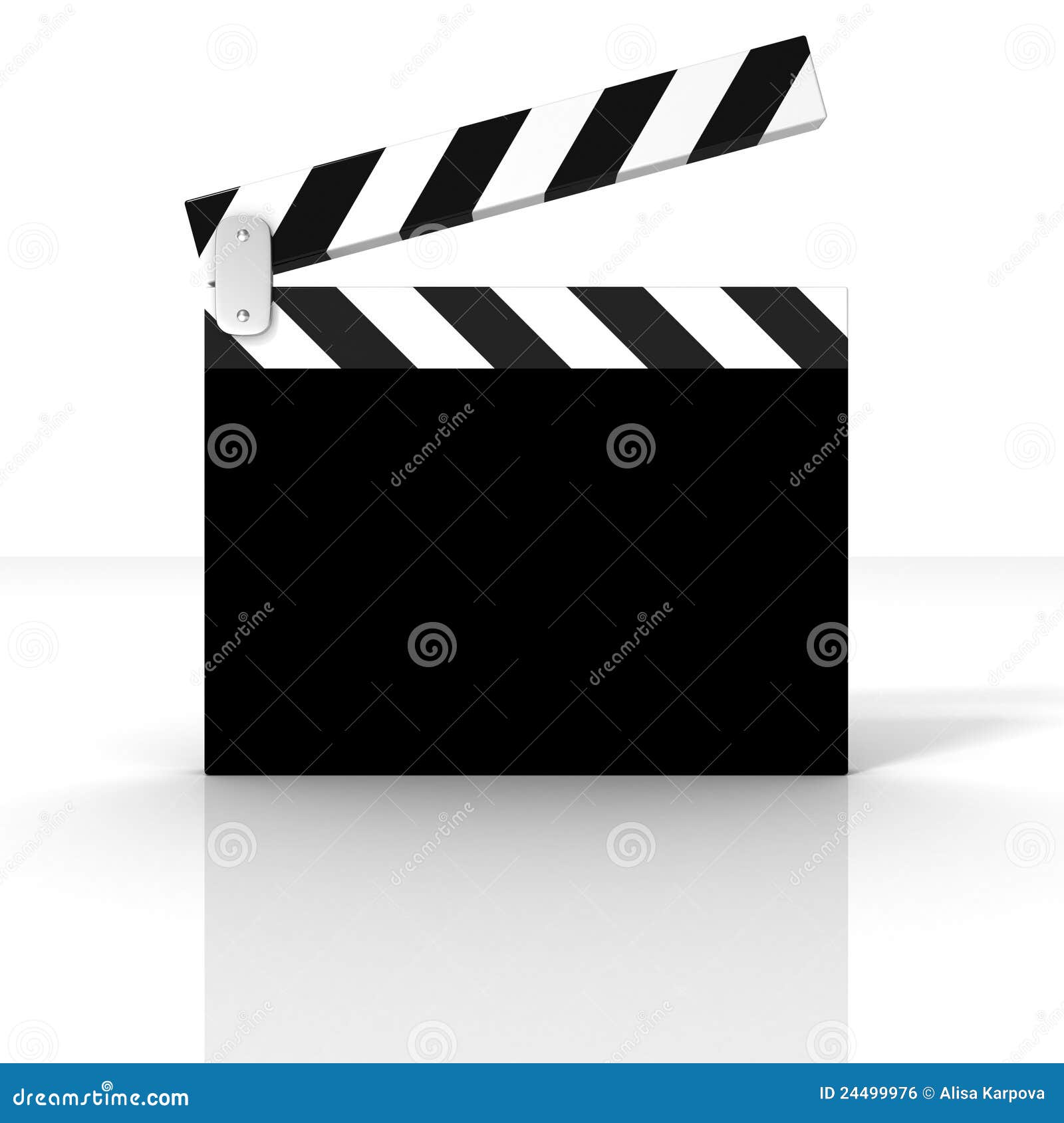 Classic Clapper Board Stock Image | CartoonDealer.com #82983985