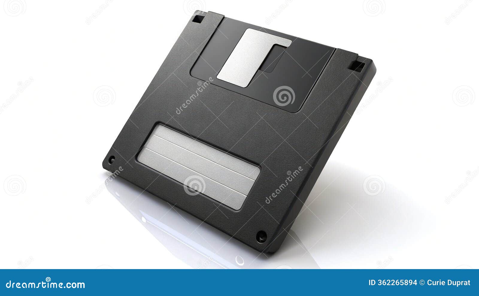 A Classic Black 525Inch Floppy Disk a Retro Tech Icon for Vintage ...