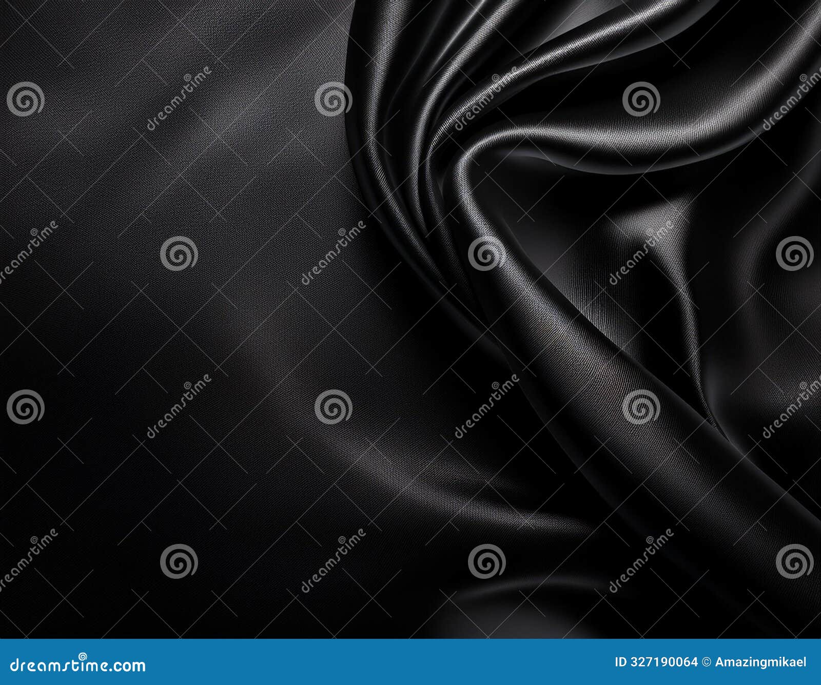 Classic Black Velvet Texture with a Matte Finish and Subtle Shine Stock ...