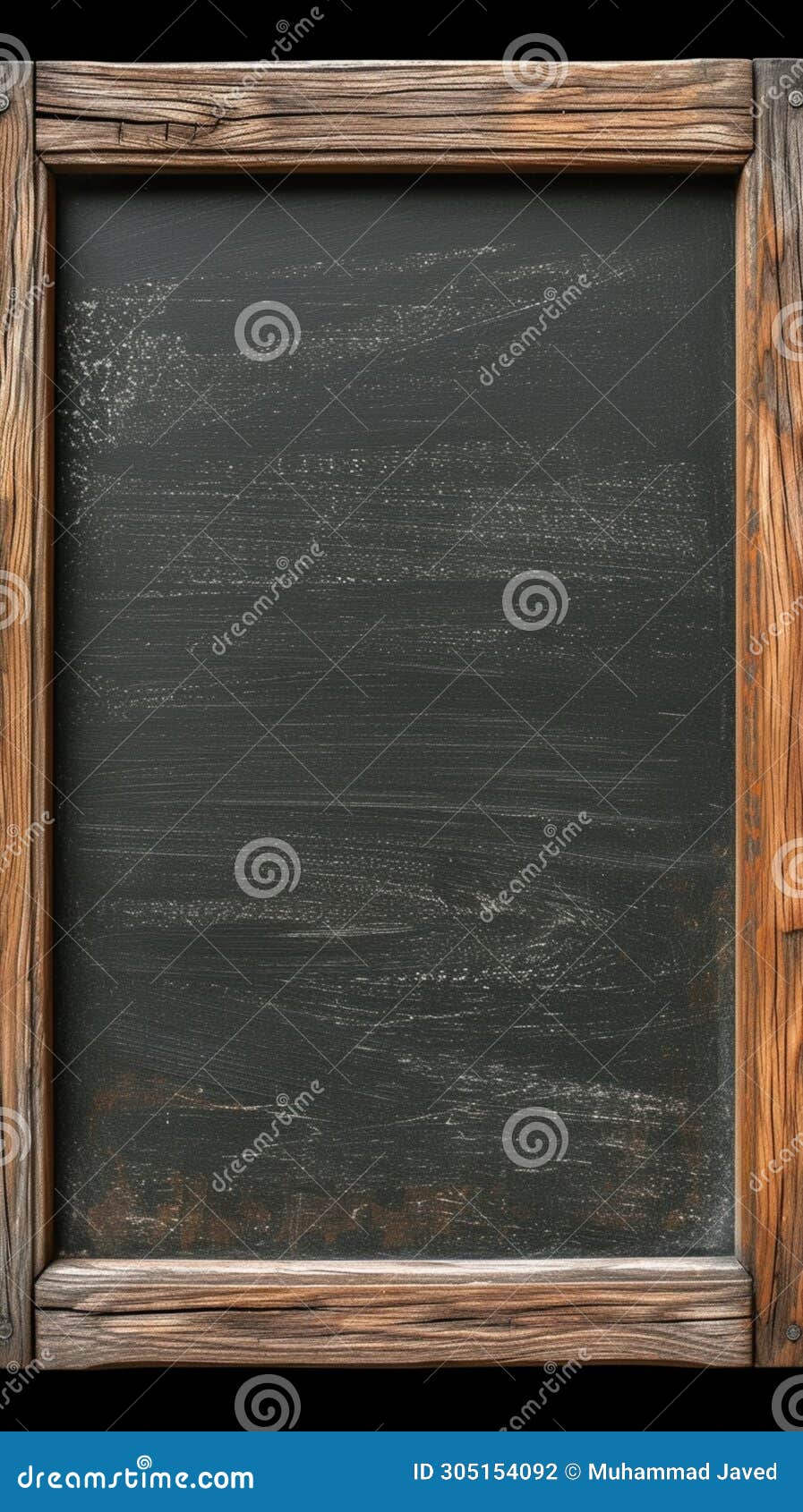 Classic Blackboard Wooden Frame, Timeless Simplicity for Educational ...