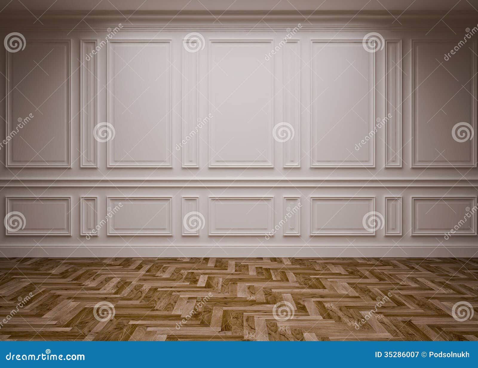 Classic blank interior stock illustration. Illustration of luxury ...