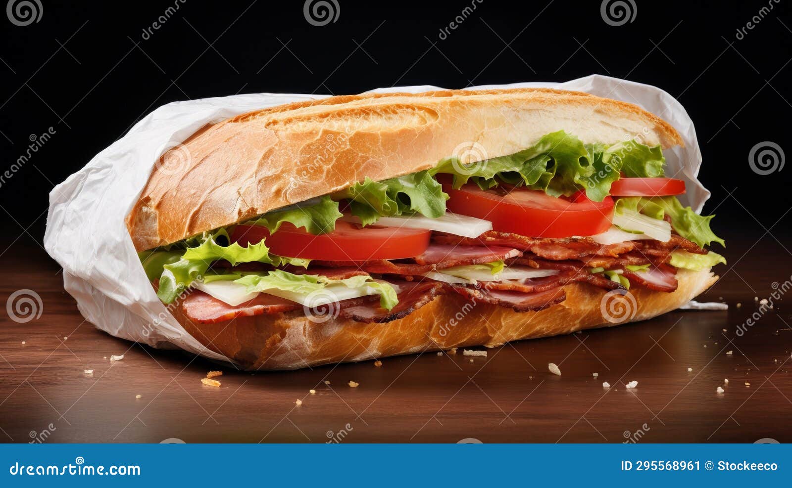 Classic Blt Sandwich Nostalgic and Traditional Delight Stock Image ...