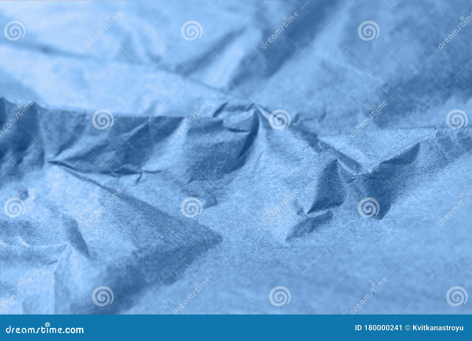 Classic Blue Background. Crumpled Paper Texture Abstract Background ...