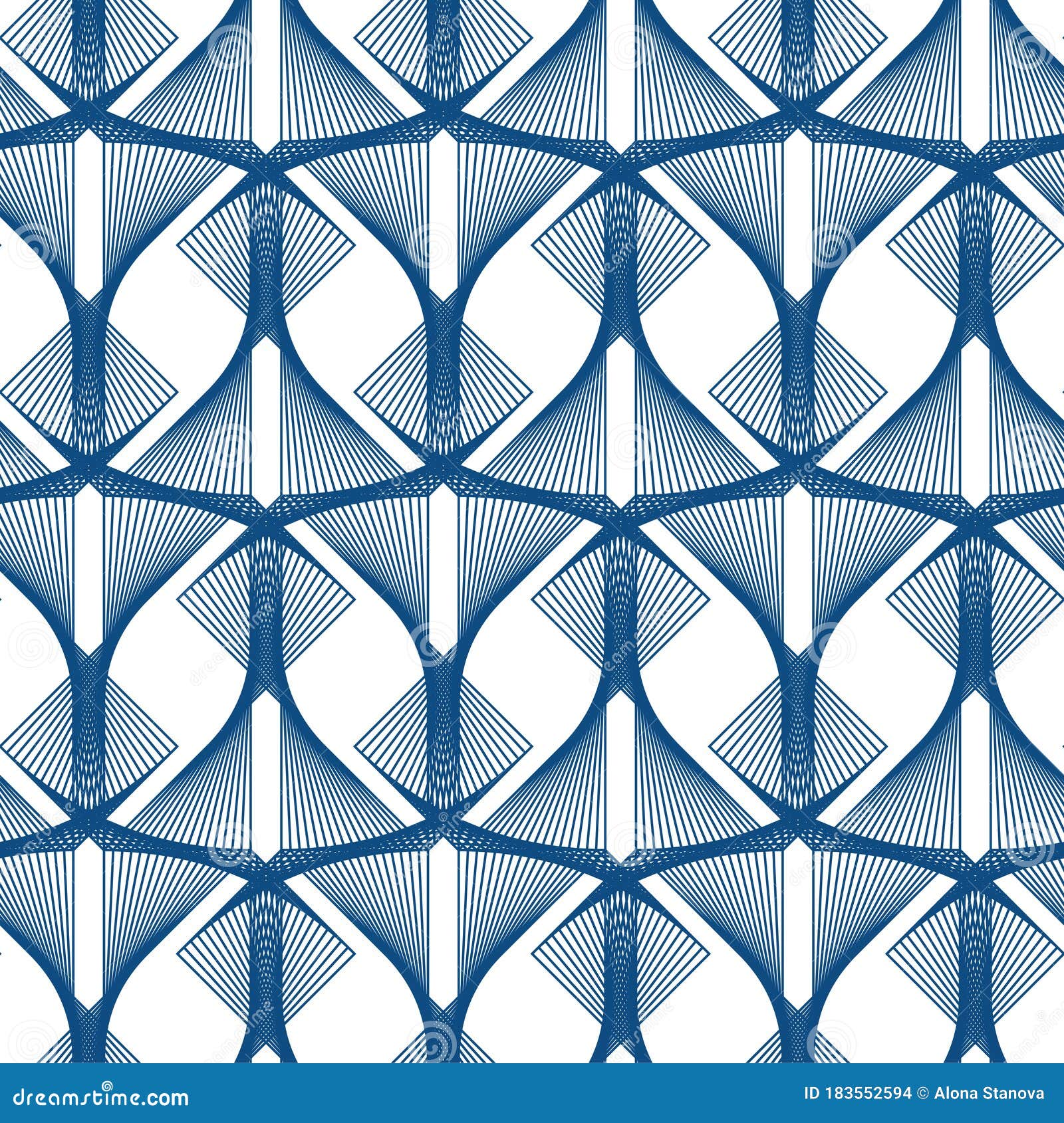 Classic Blue Color 2020 Web Graphic Pattern. Vector Blue Guilloche ...