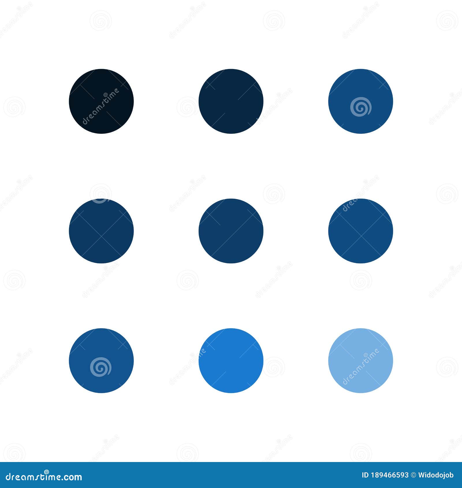 Blue Pantone Palette Book Swatch Paint Icon Isolated On White ...