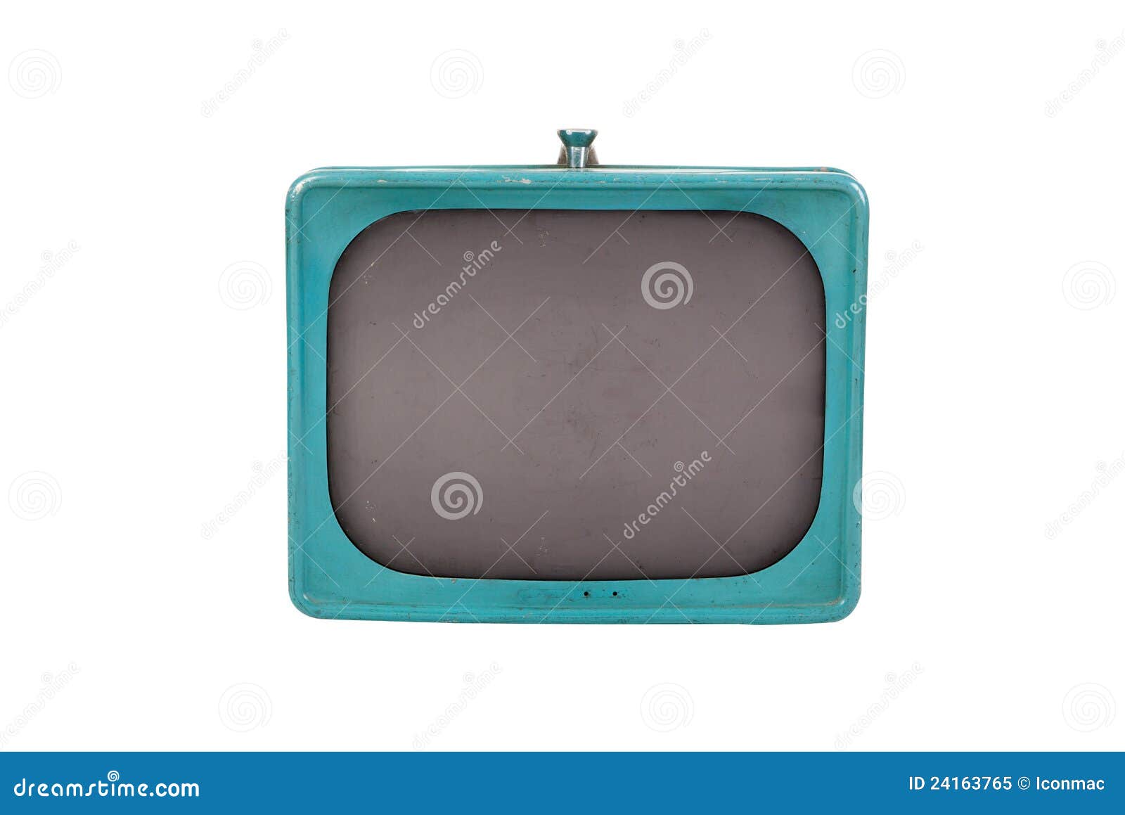 Classic blue television stock image. Image of button - 24163765