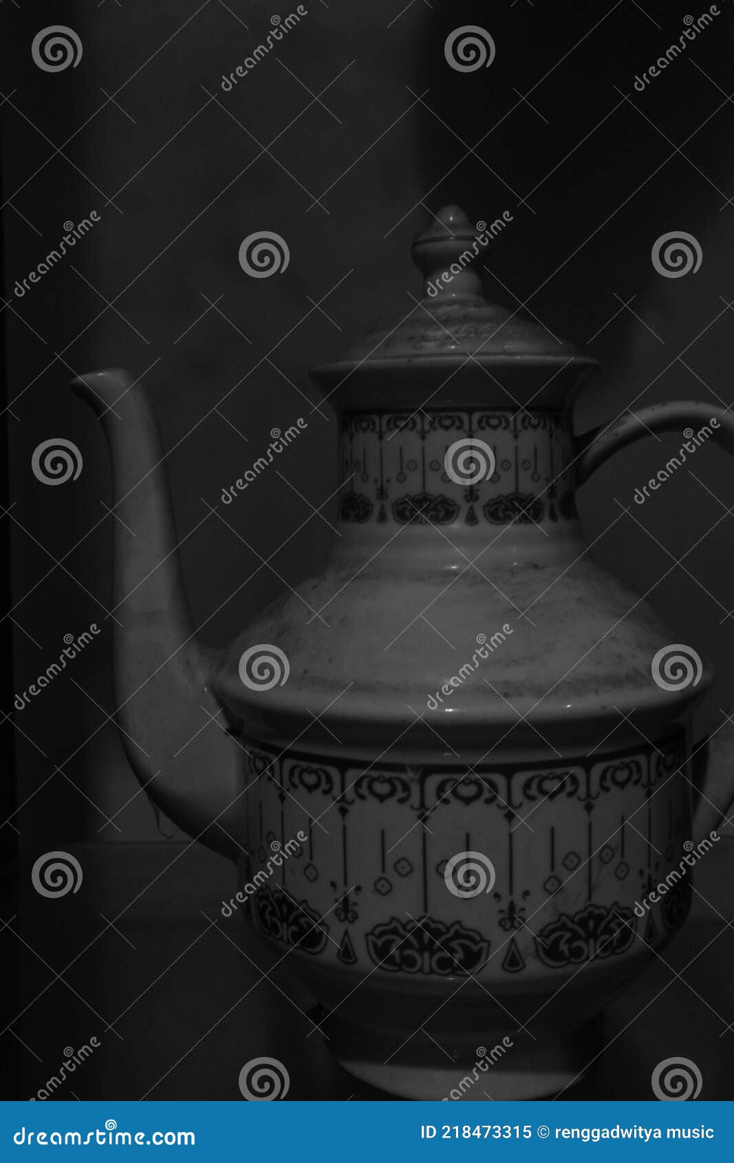 Classic Bottle Black and White Stock Image - Image of hand, white ...