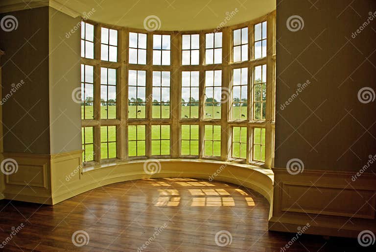 Classic bow window stock photo. Image of decor, classic - 5613572