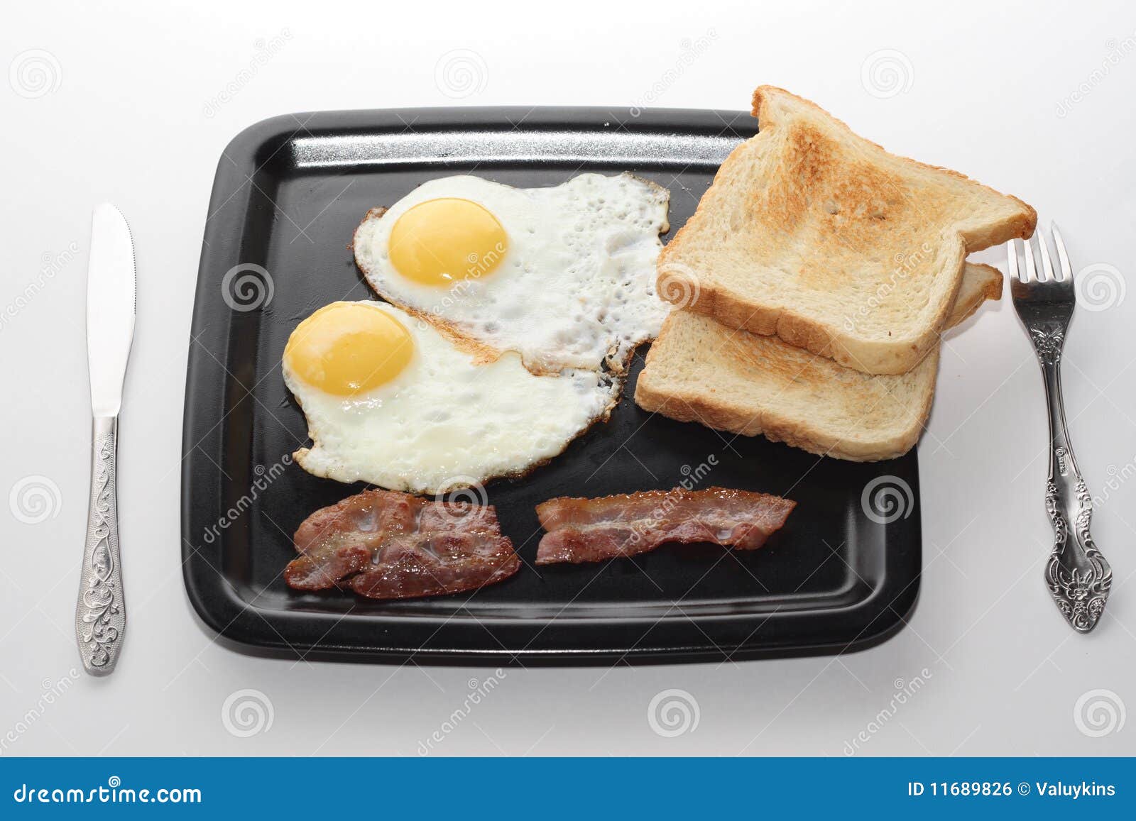 Classic Breakfast stock photo. Image of healthy, objects - 11689826