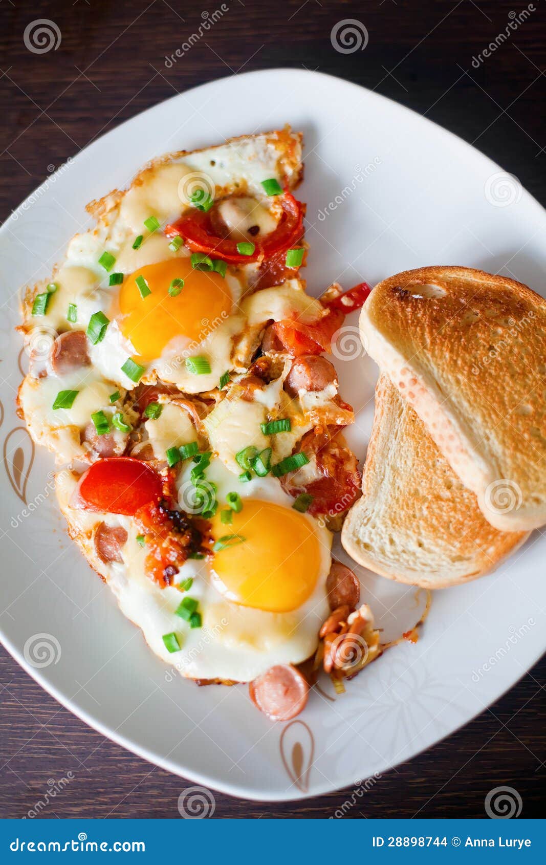 Classic Breakfast stock photo. Image of healthy, fried - 28898744