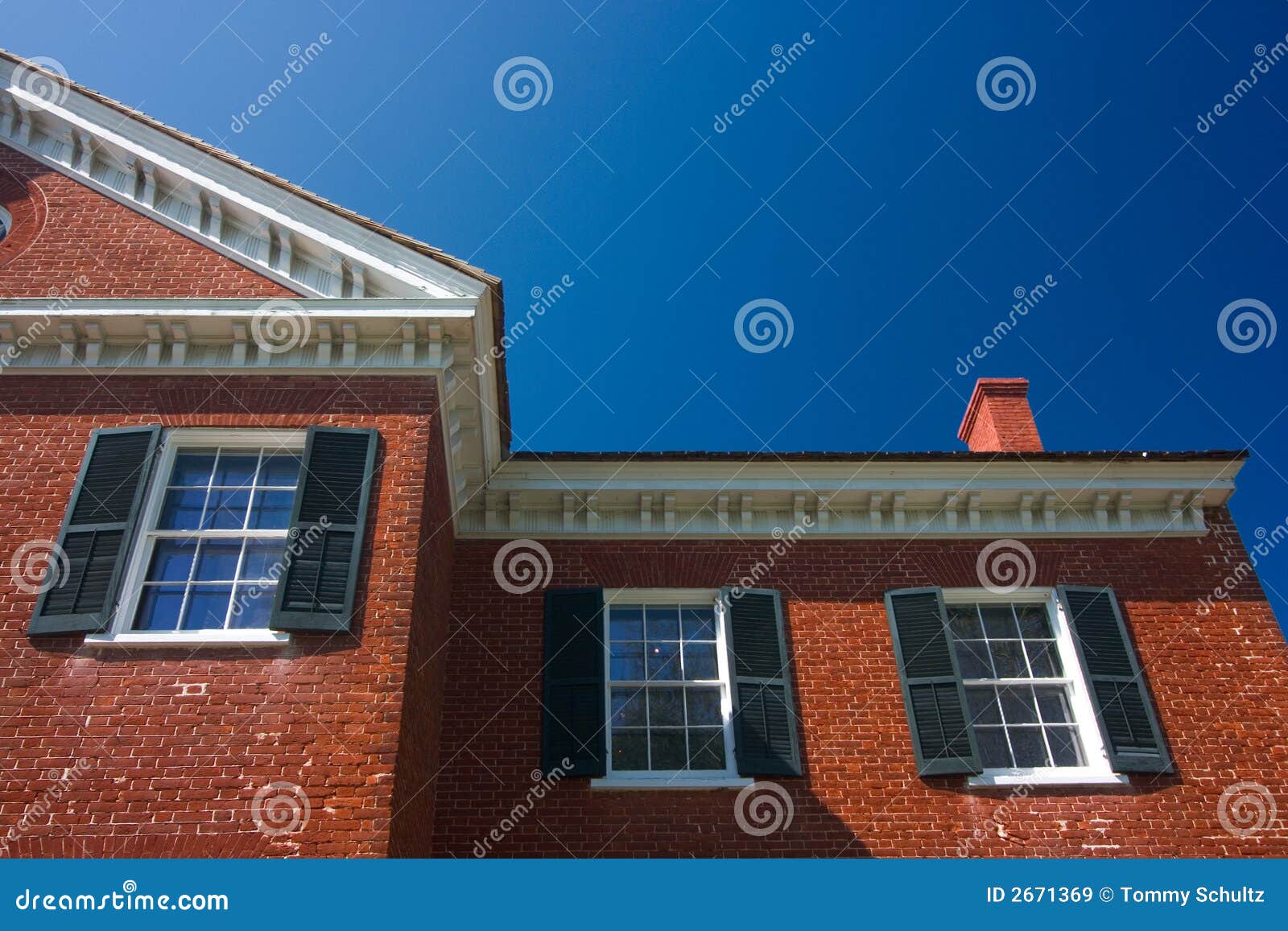 Classic Brick House Picture. Image: 2671369
