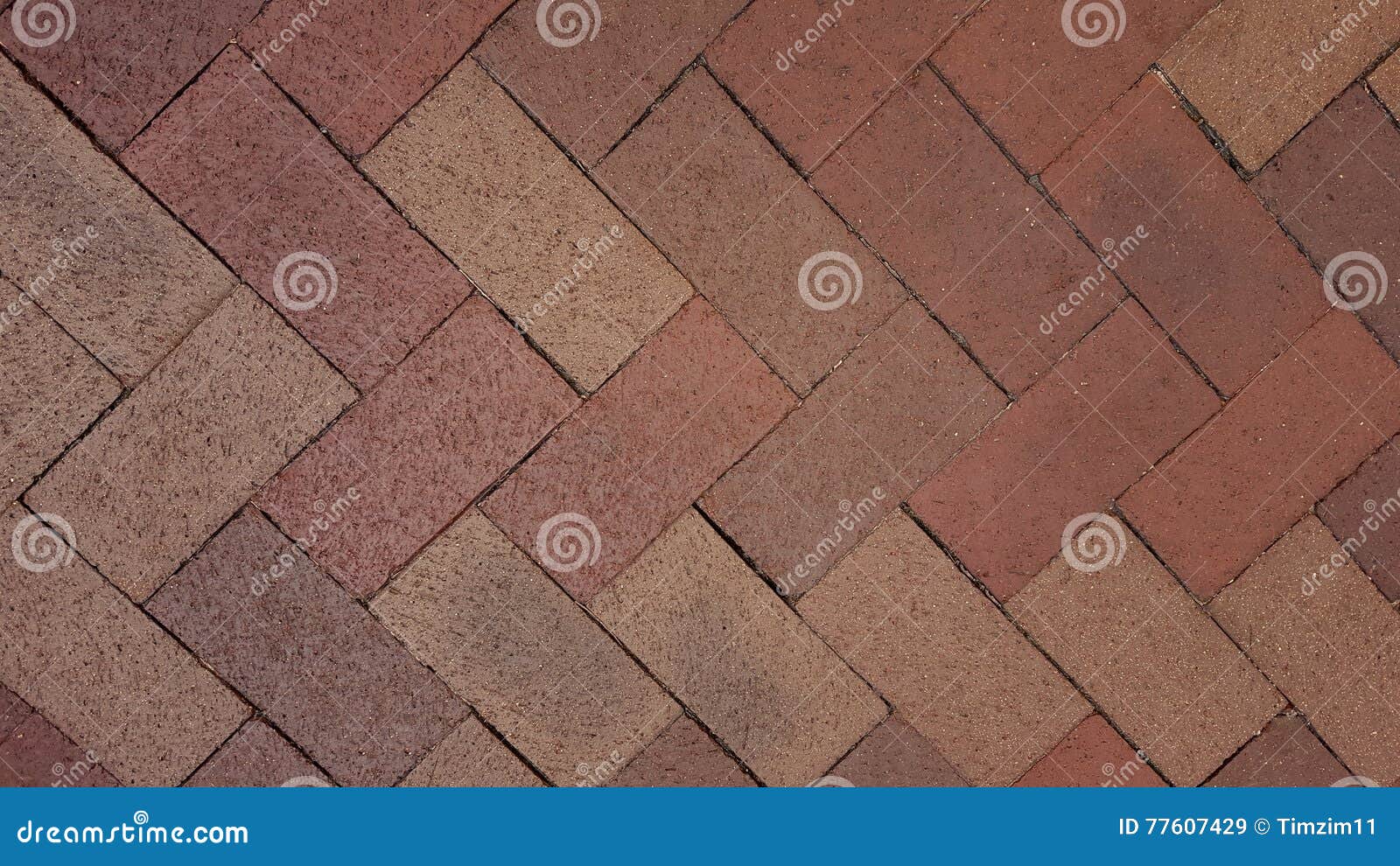 Classic Brick Pattern Sidewalk Stock Image - Image of surface, pattern ...