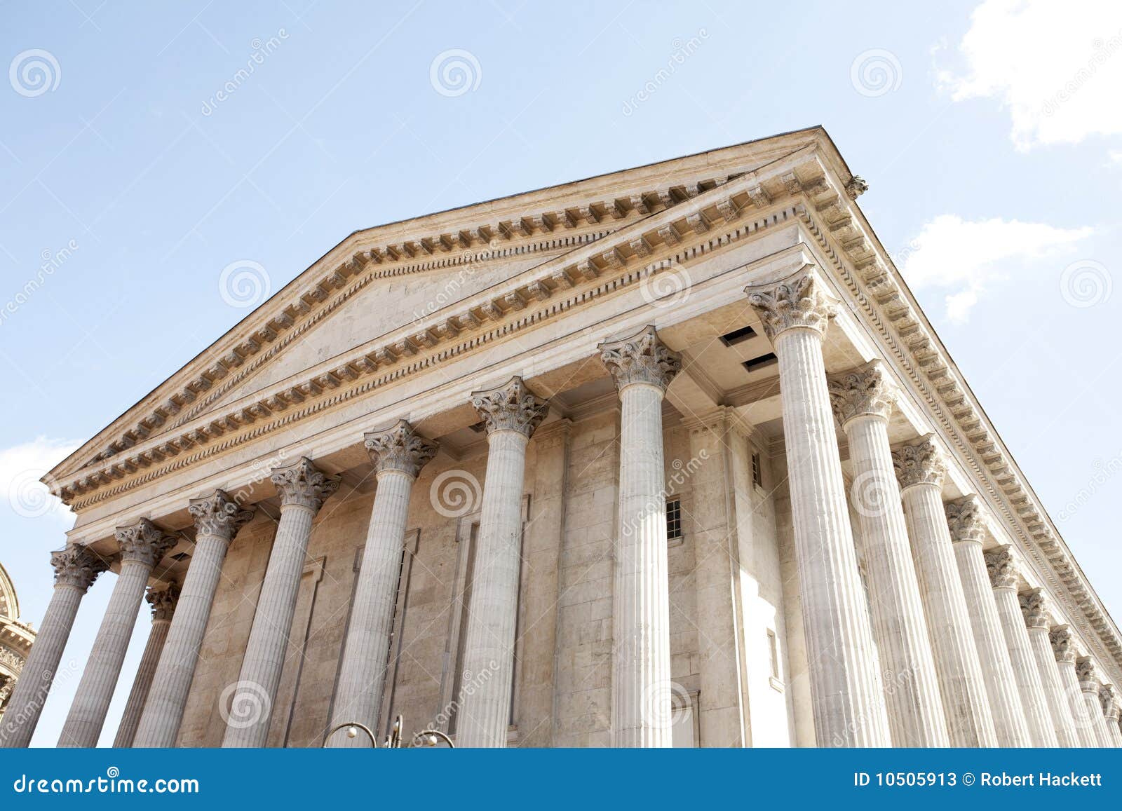 Classic building stock image. Image of traditional, pillars - 10505913