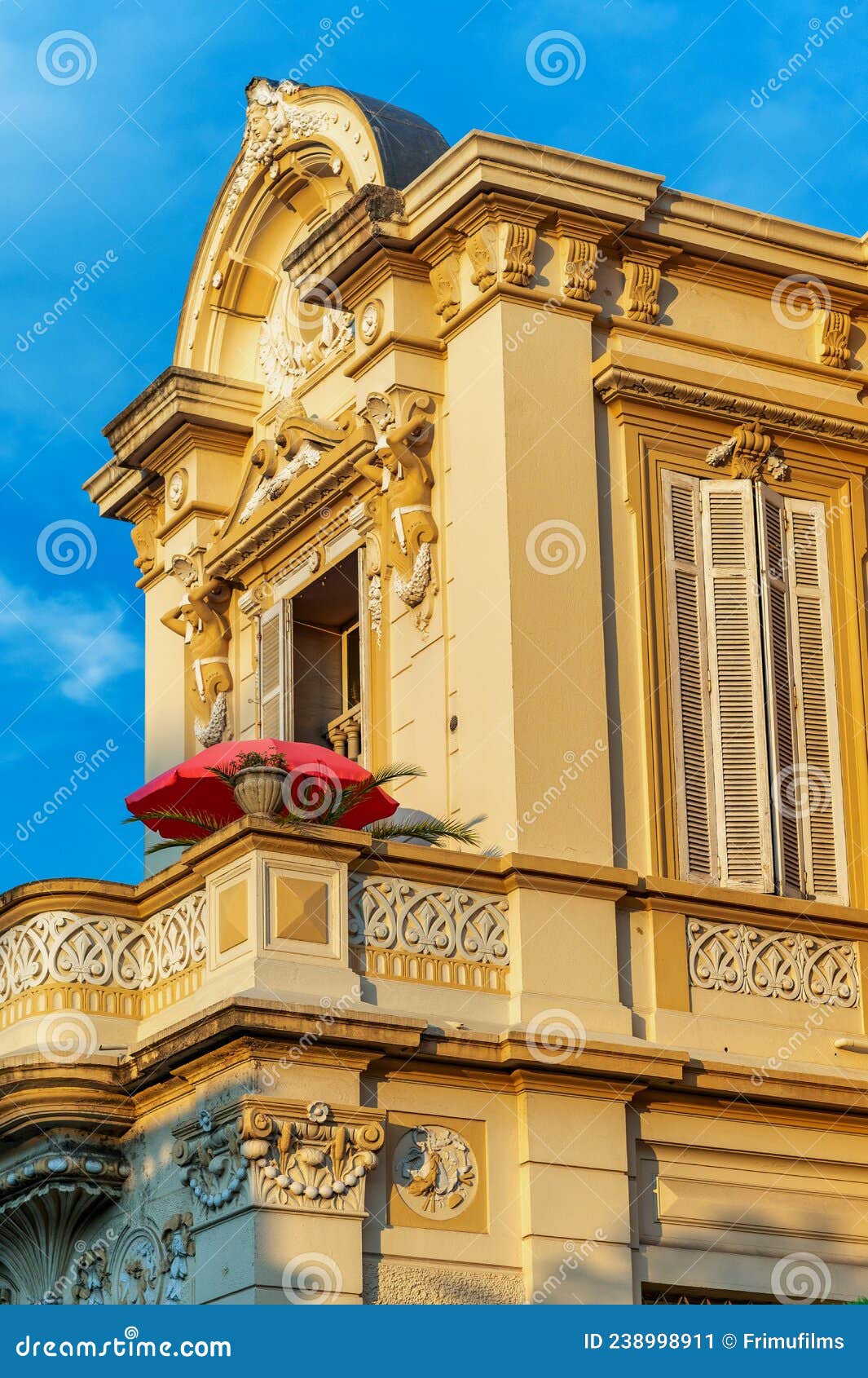 Classic building in France stock image. Image of luxurious - 238998911
