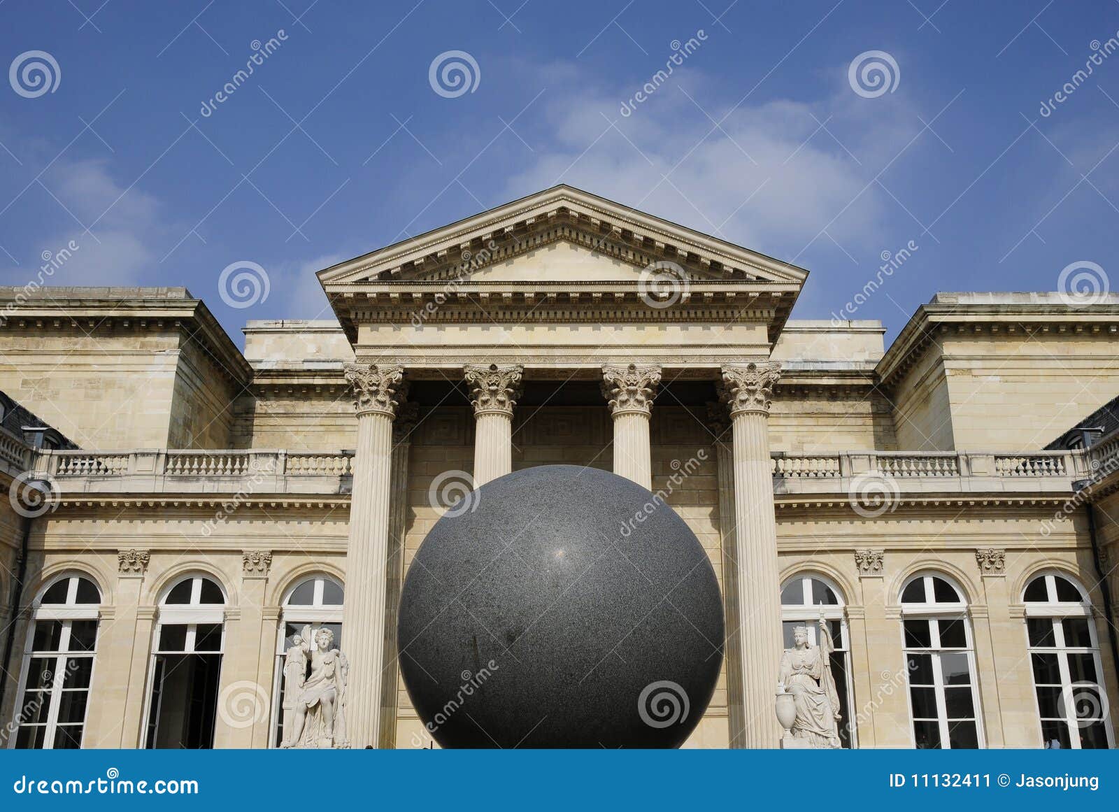 Classic Building in France Prime Mini Stock Image - Image of beautiful ...