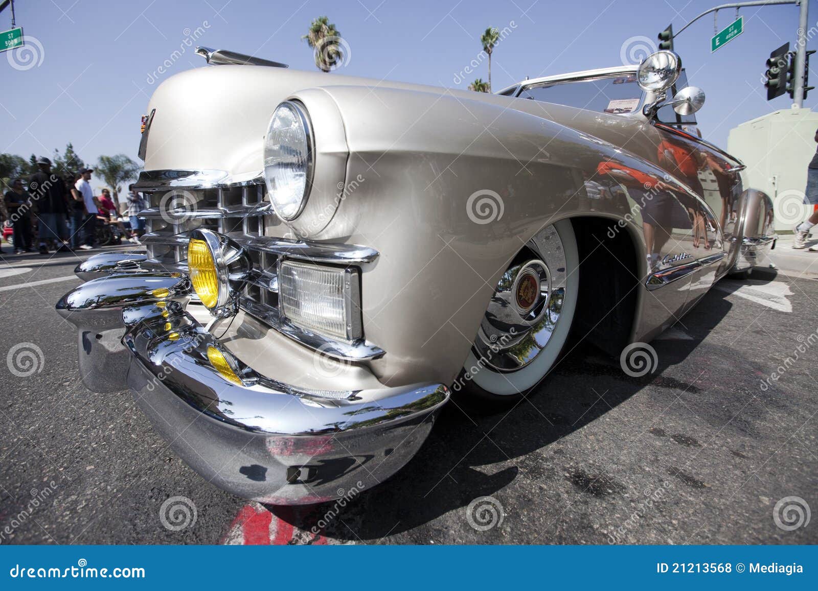 Classic Cadillac Lowrider editorial stock photo. Image of lowrider ...