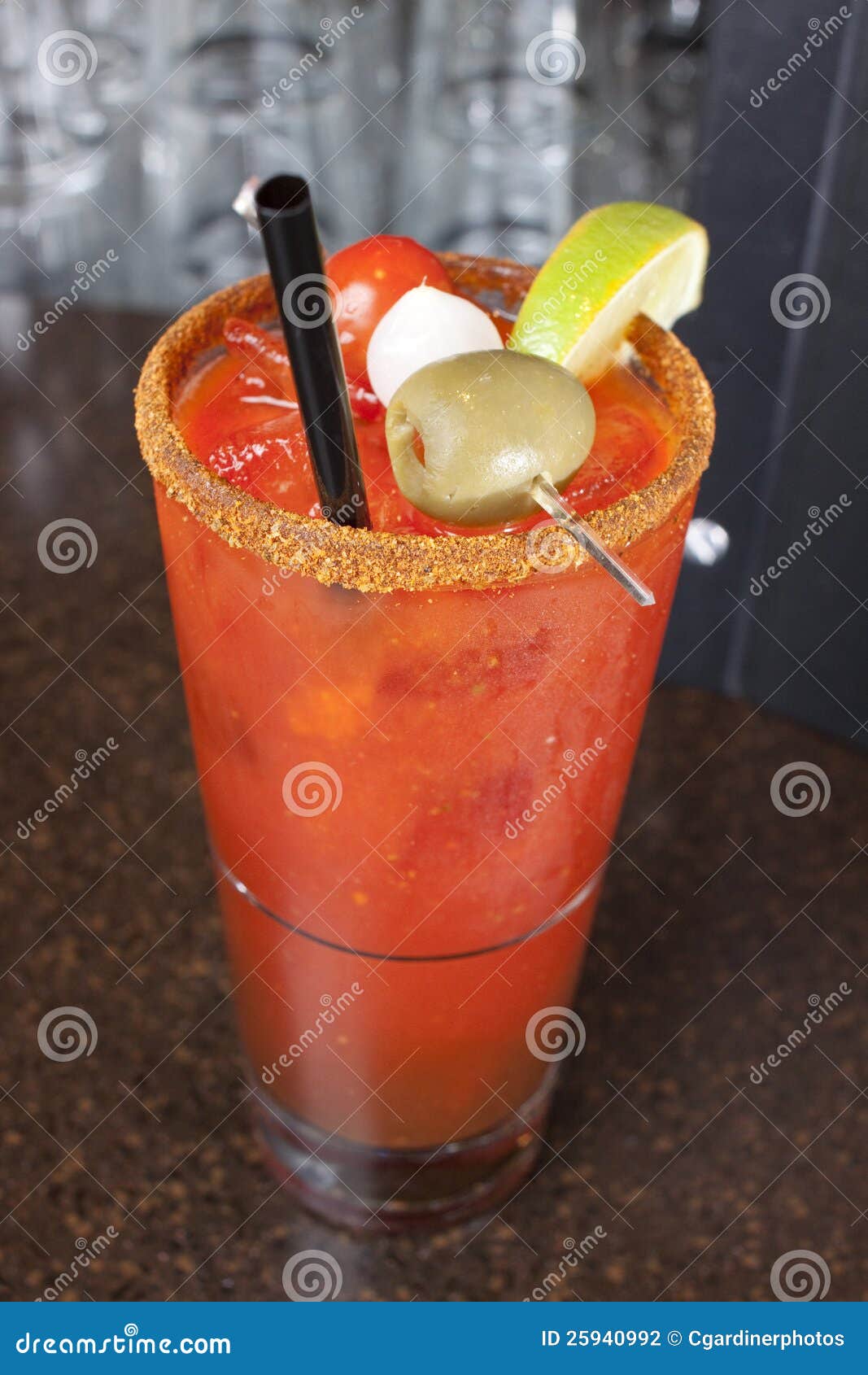 Classic Caesar Beverage stock photo. Image of restaurant - 25940992