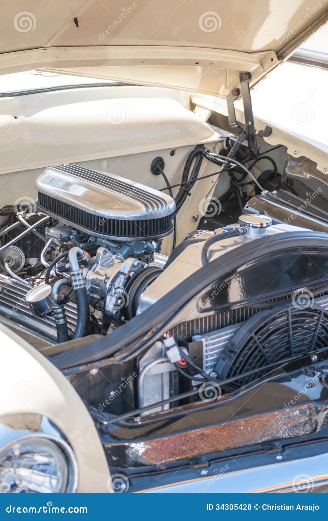 Classic Car stock photo. Image of body, restored, classic - 34305428