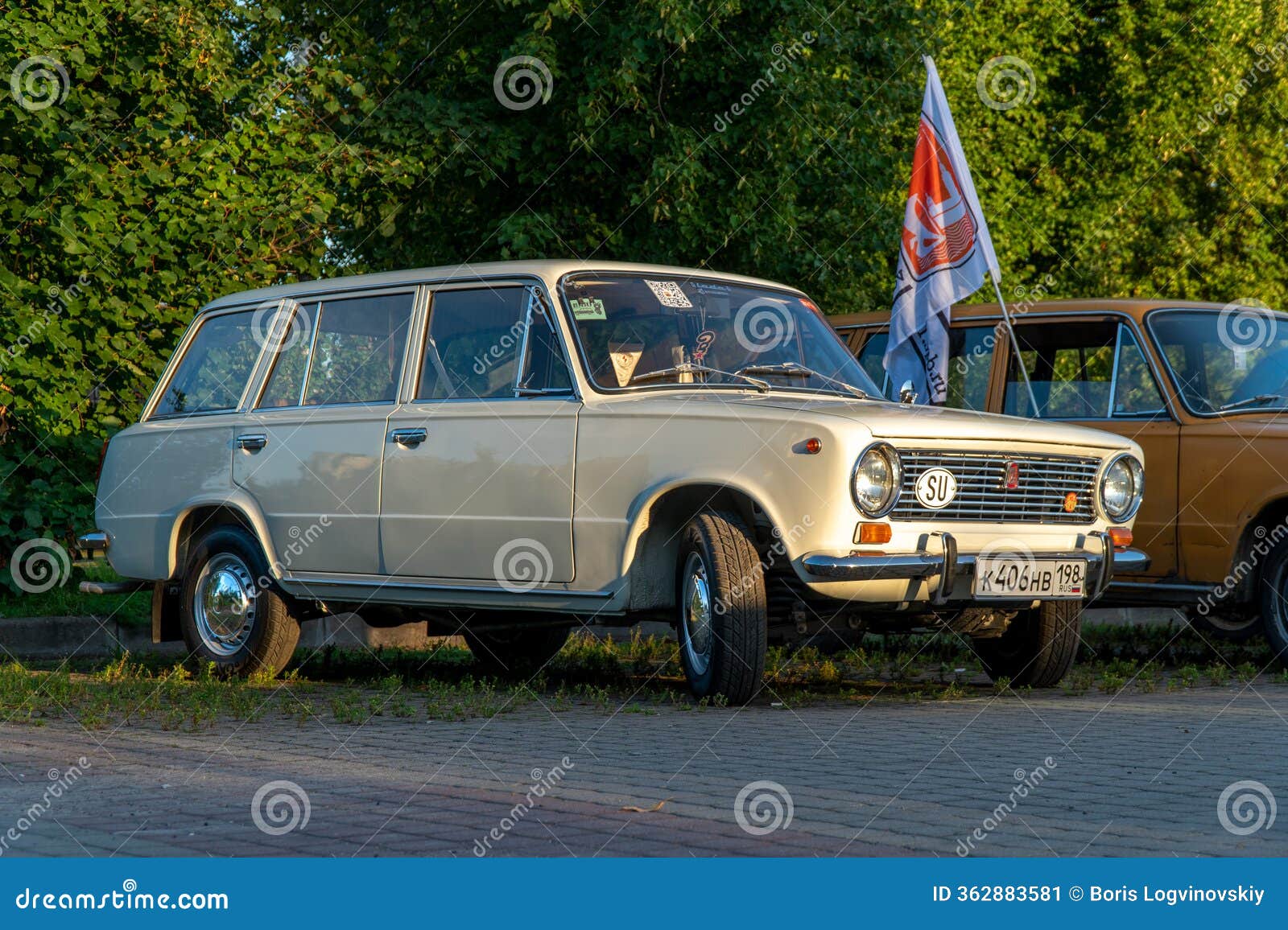 Old Soviet Classic Restored Car Lada VAZ 2102 Stock Image - Image of ...